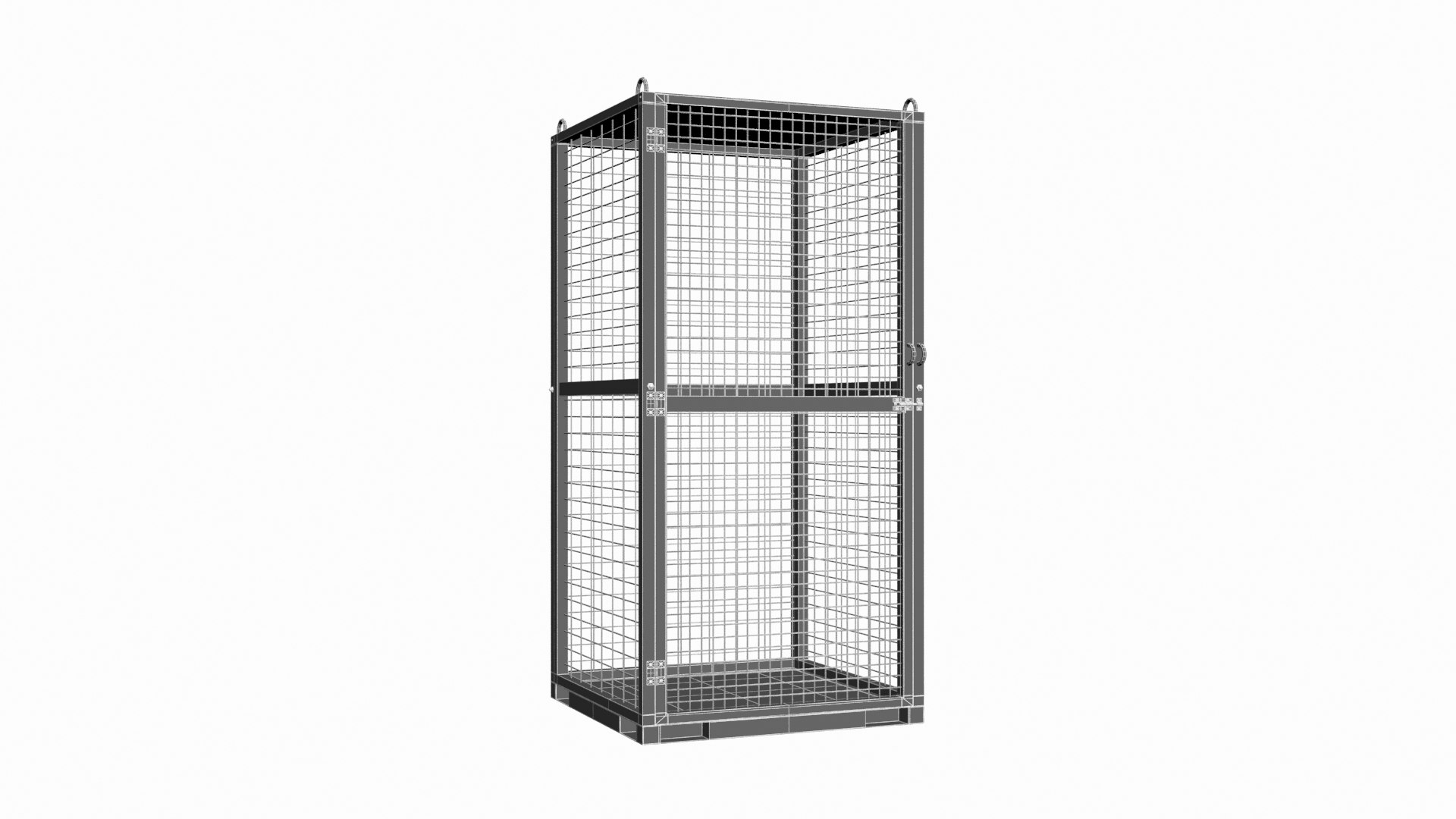 3D Model Storage Cage - TurboSquid 1440441