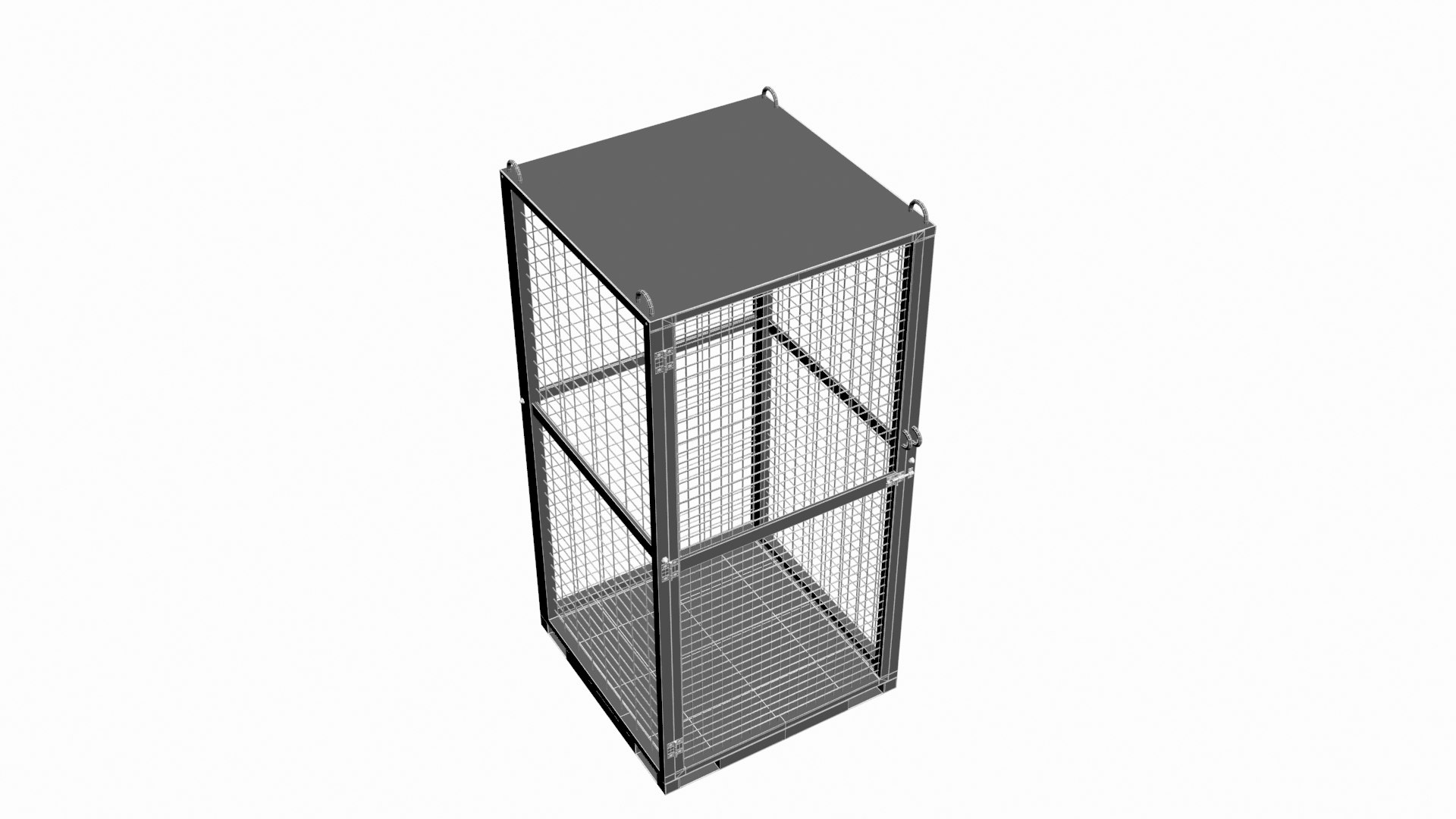 3D Model Storage Cage - TurboSquid 1440441
