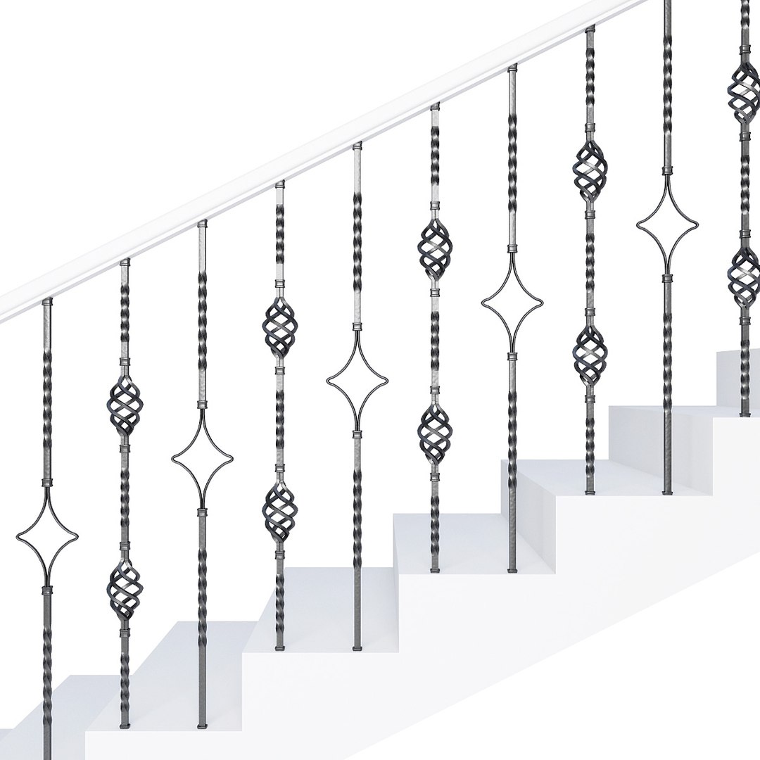 3d max forged balusters