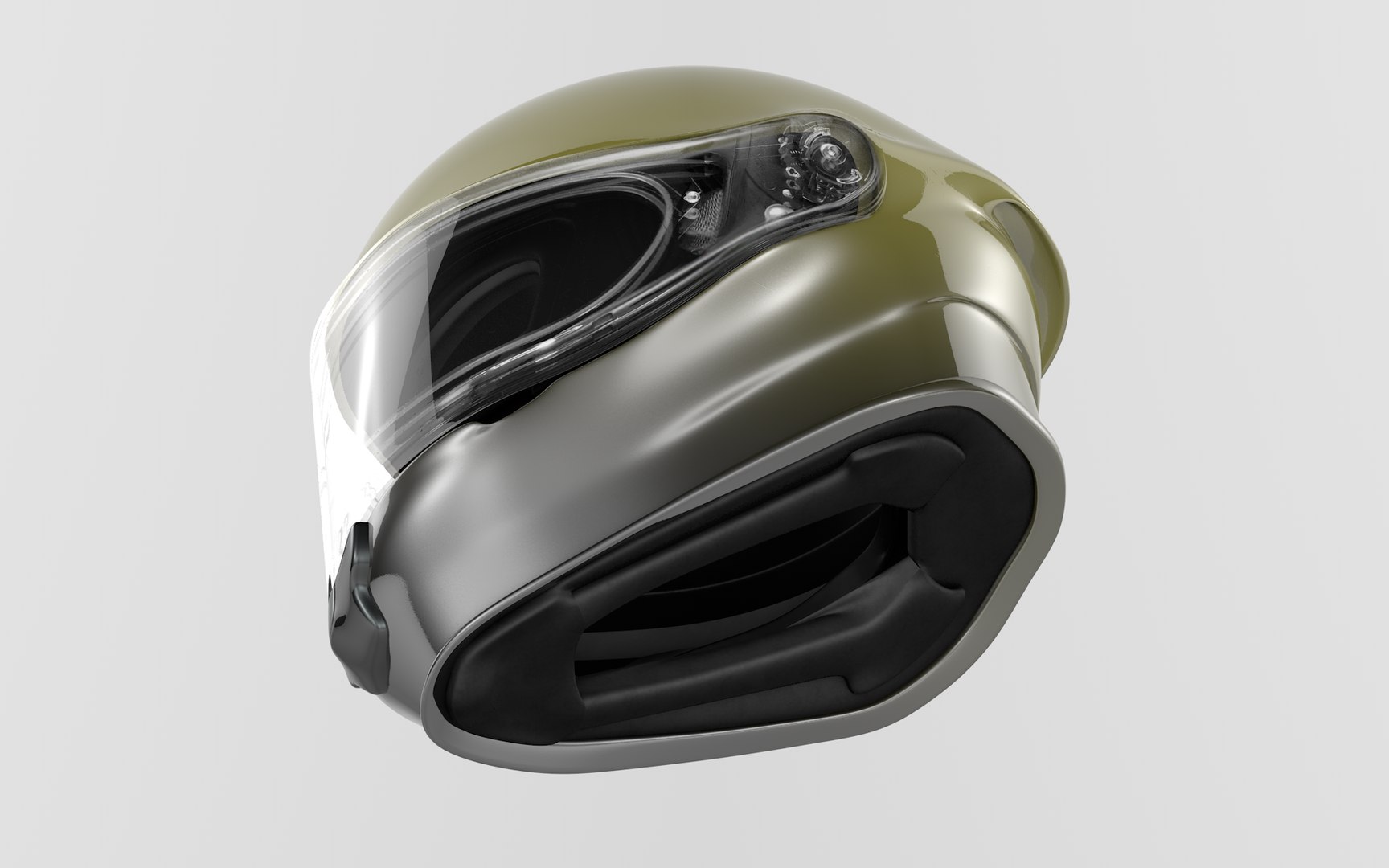 3D Motorcycle Helmet L 2043 - TurboSquid 2110762
