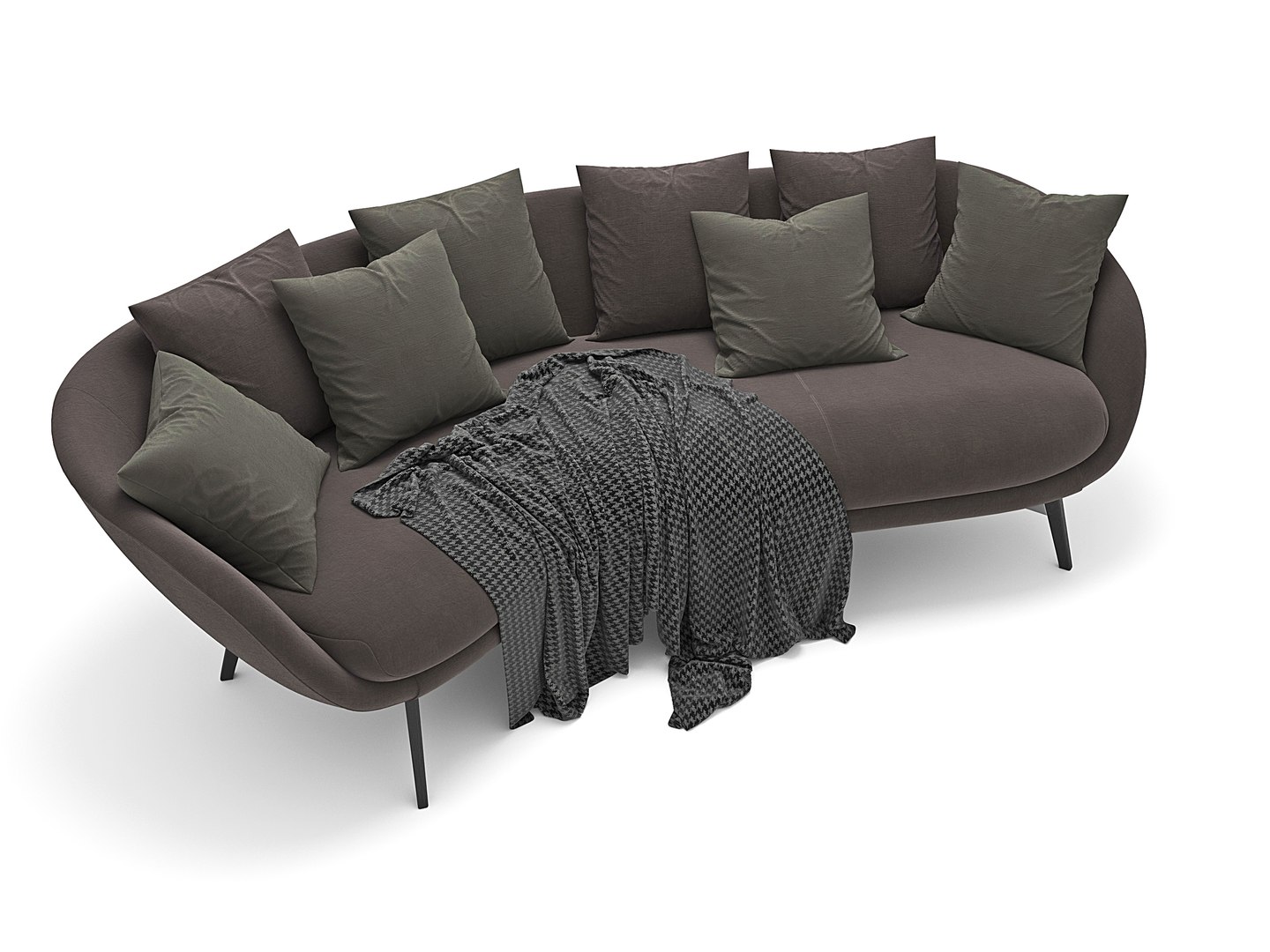 Sofa Russell Minotti Model - TurboSquid 1842175