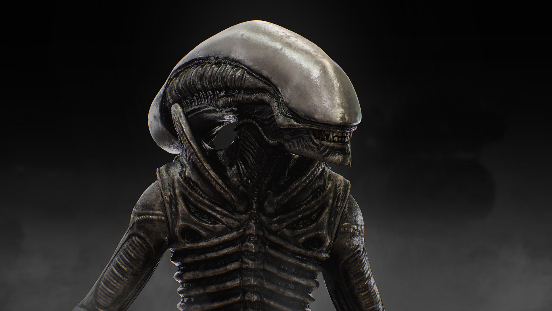 3D Xenomorph Model - TurboSquid 2380748
