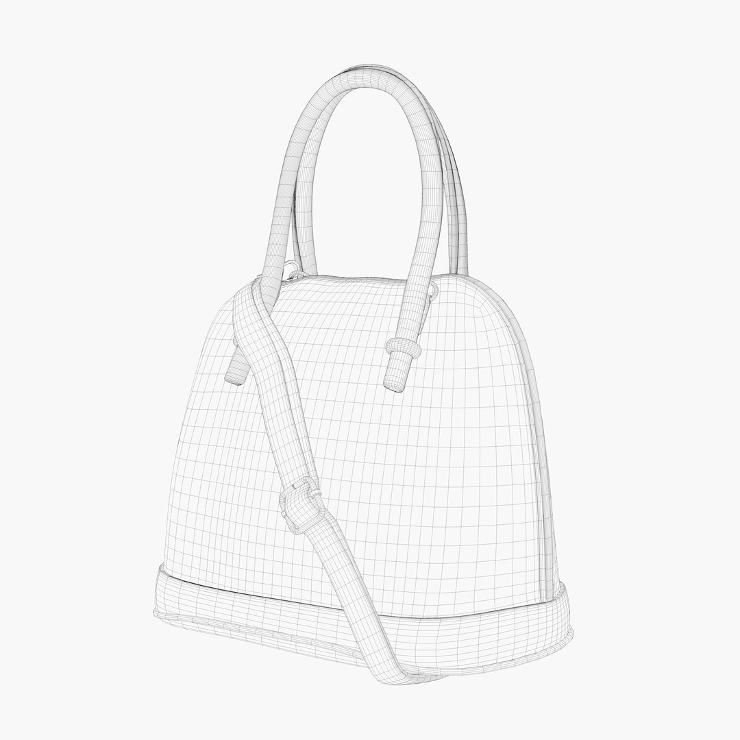 Pink Colour Women Hand Bag Model - TurboSquid 1989798