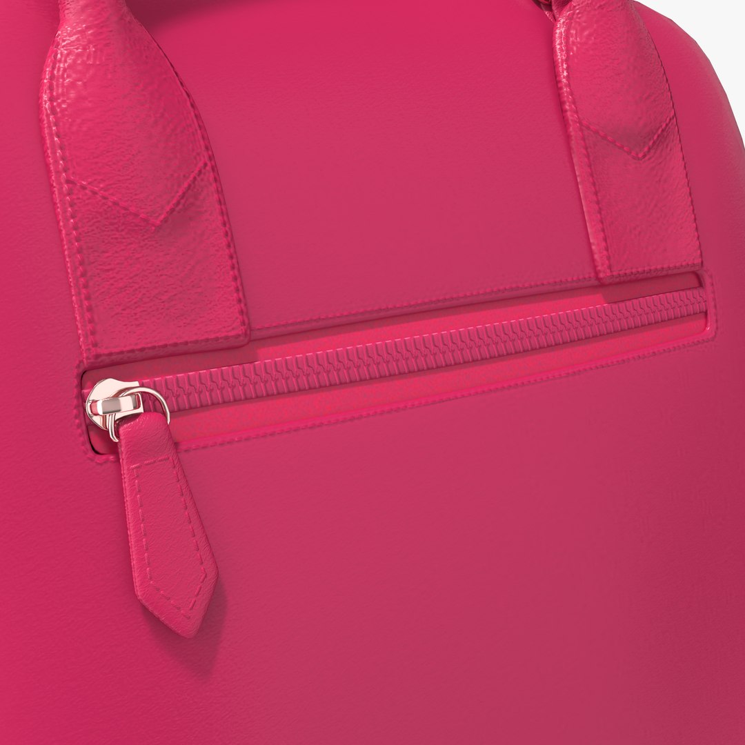 Pink Colour Women Hand Bag Model - TurboSquid 1989798