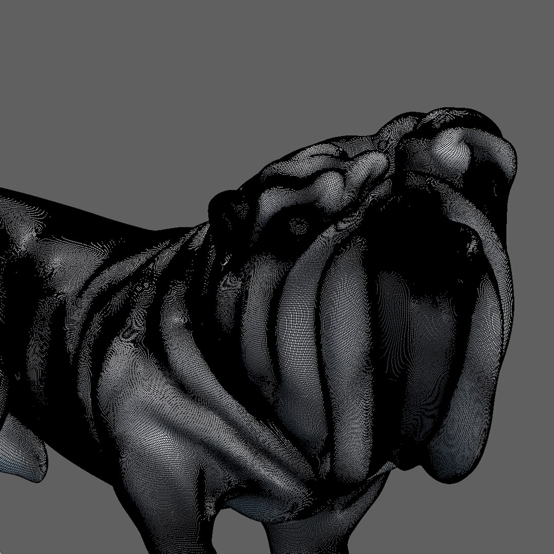 Dog Bulldog English Model - TurboSquid 1686647