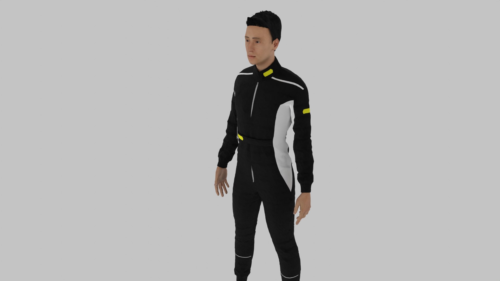 Race Driver 3D Model - TurboSquid 1971674
