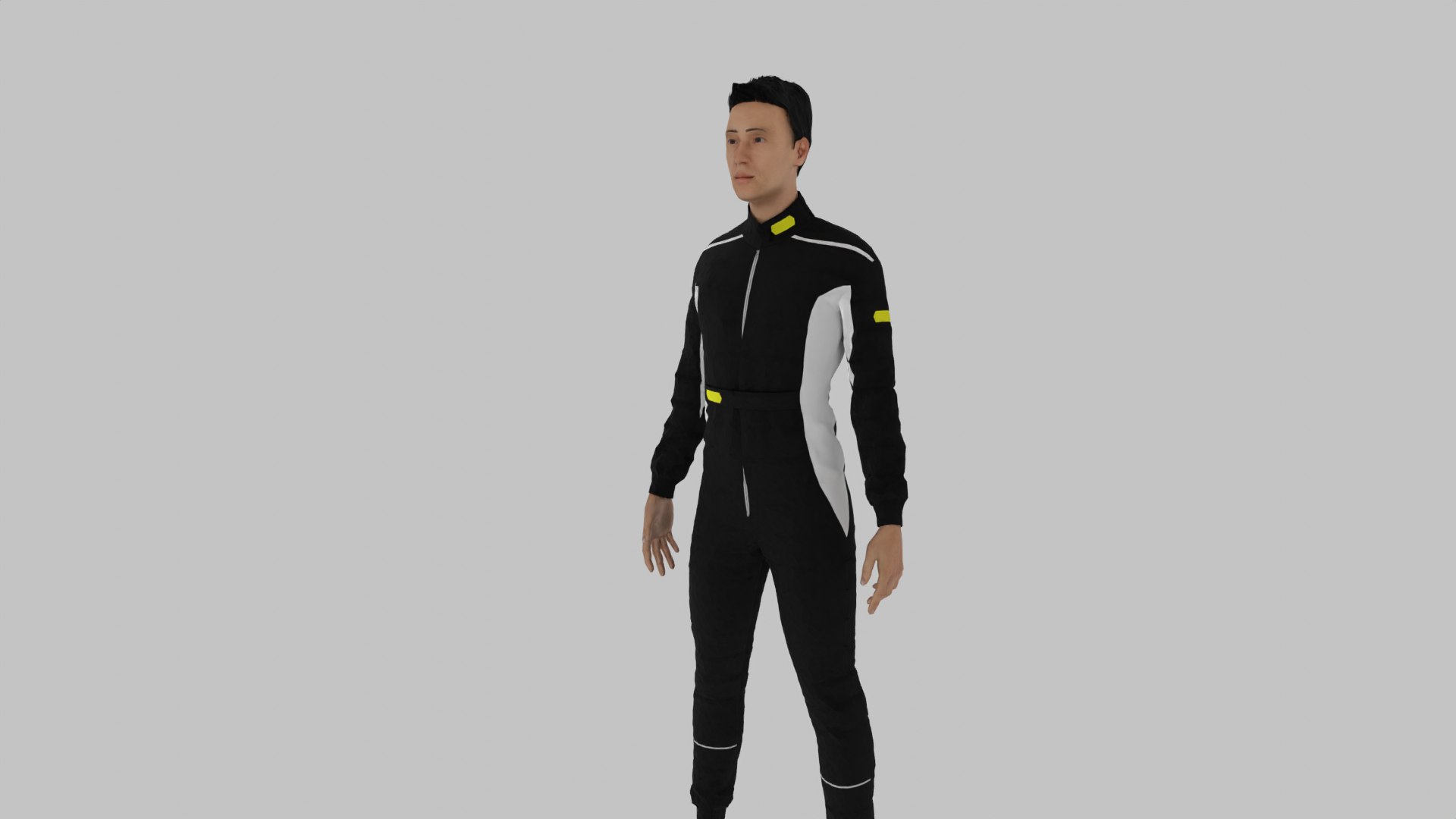 Race Driver 3D Model - TurboSquid 1971674