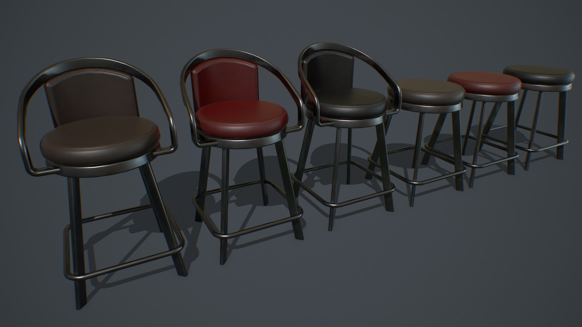 3D Model Pbr Slot Machine Chair - TurboSquid 1496356