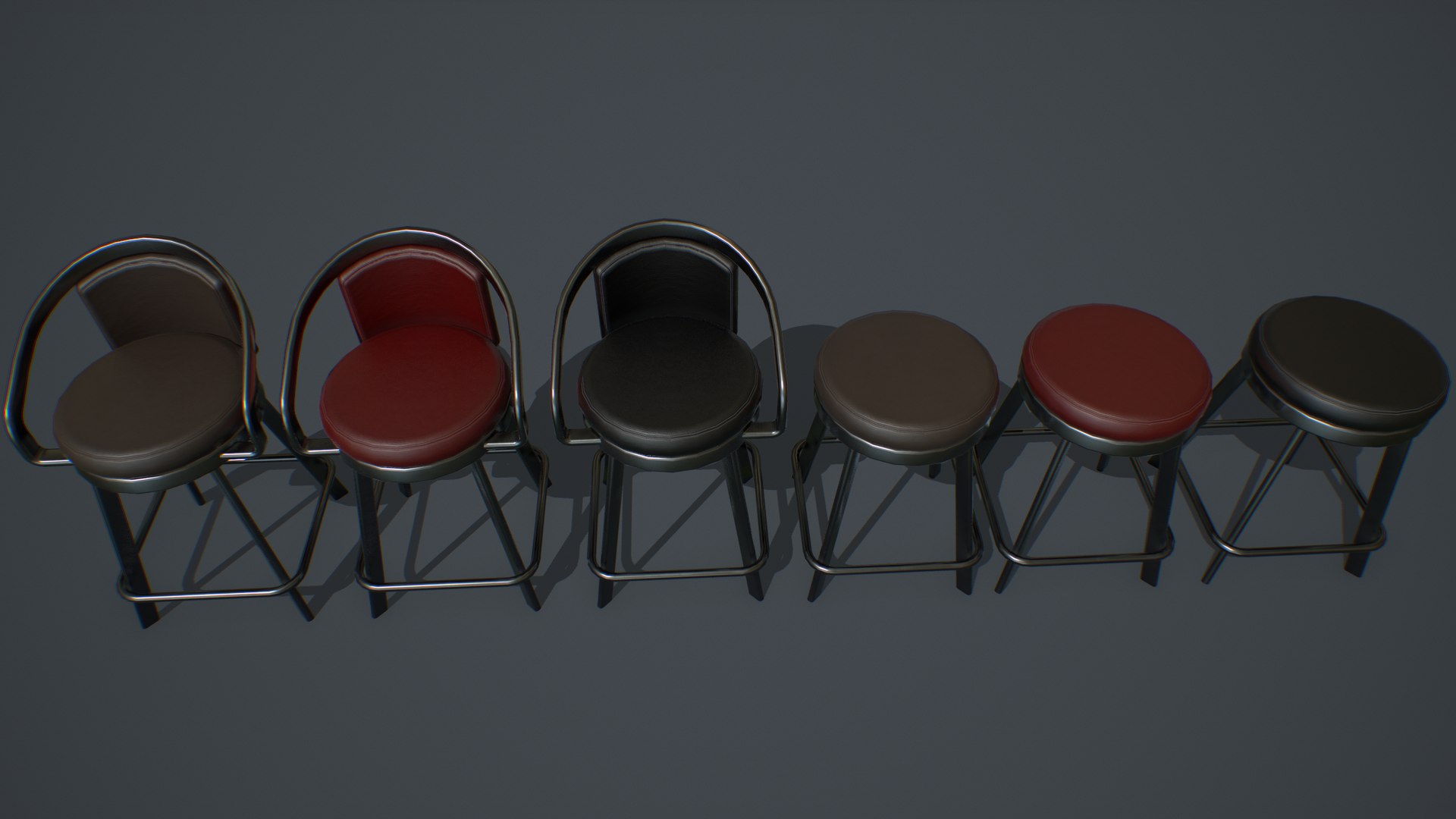 3D Model Pbr Slot Machine Chair - TurboSquid 1496356