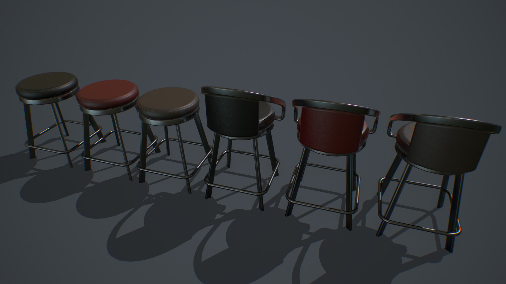 3D Model Pbr Slot Machine Chair - TurboSquid 1496356