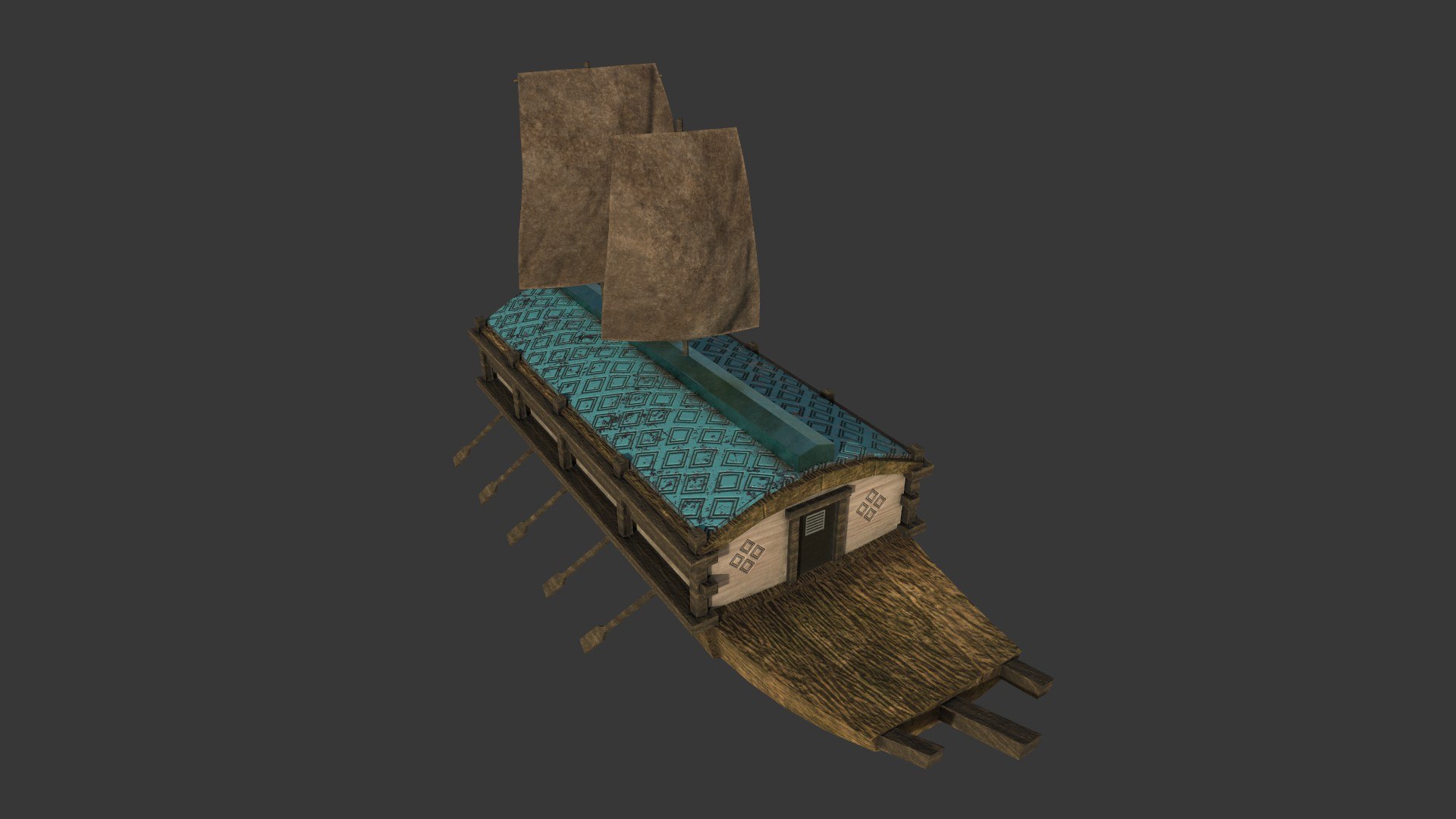 05 korean turtle ships 3D model - TurboSquid 1696086