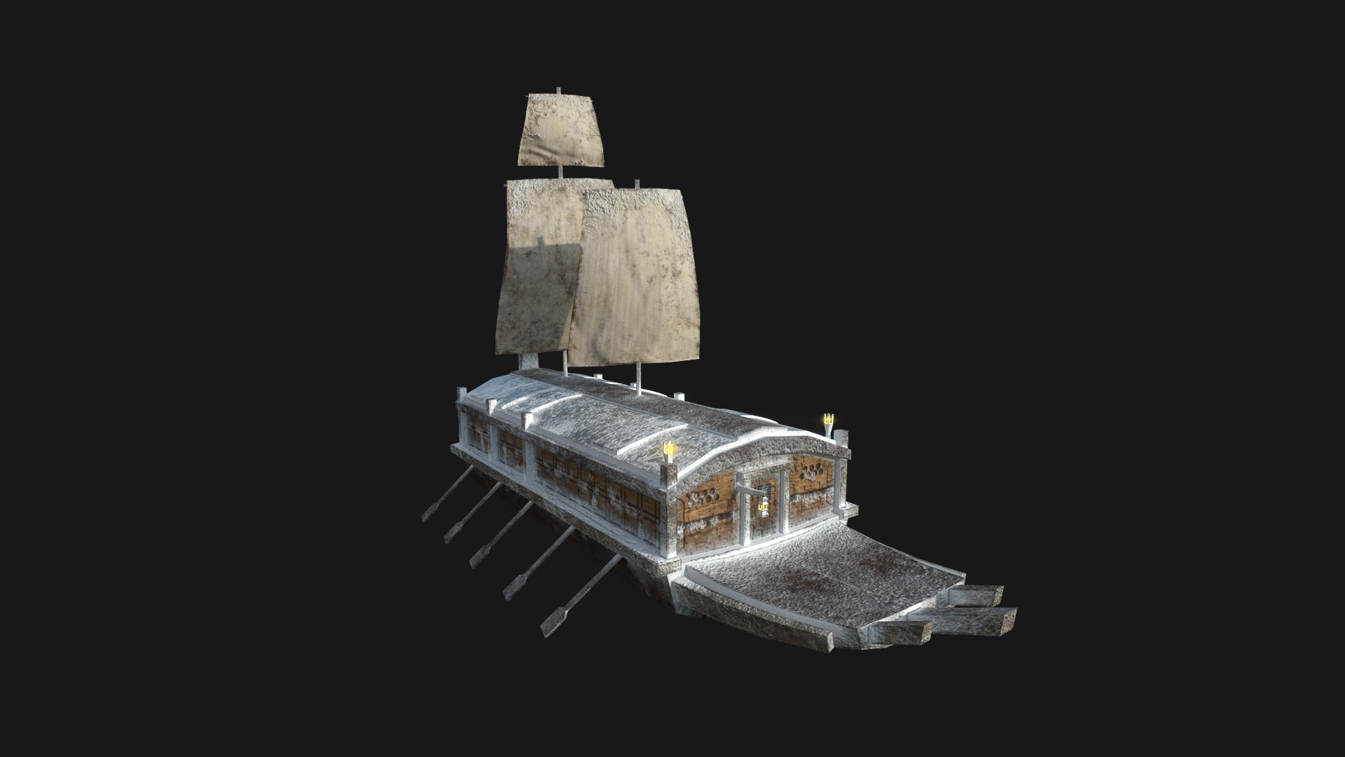 05 Korean Turtle Ships 3D Model - TurboSquid 1696086