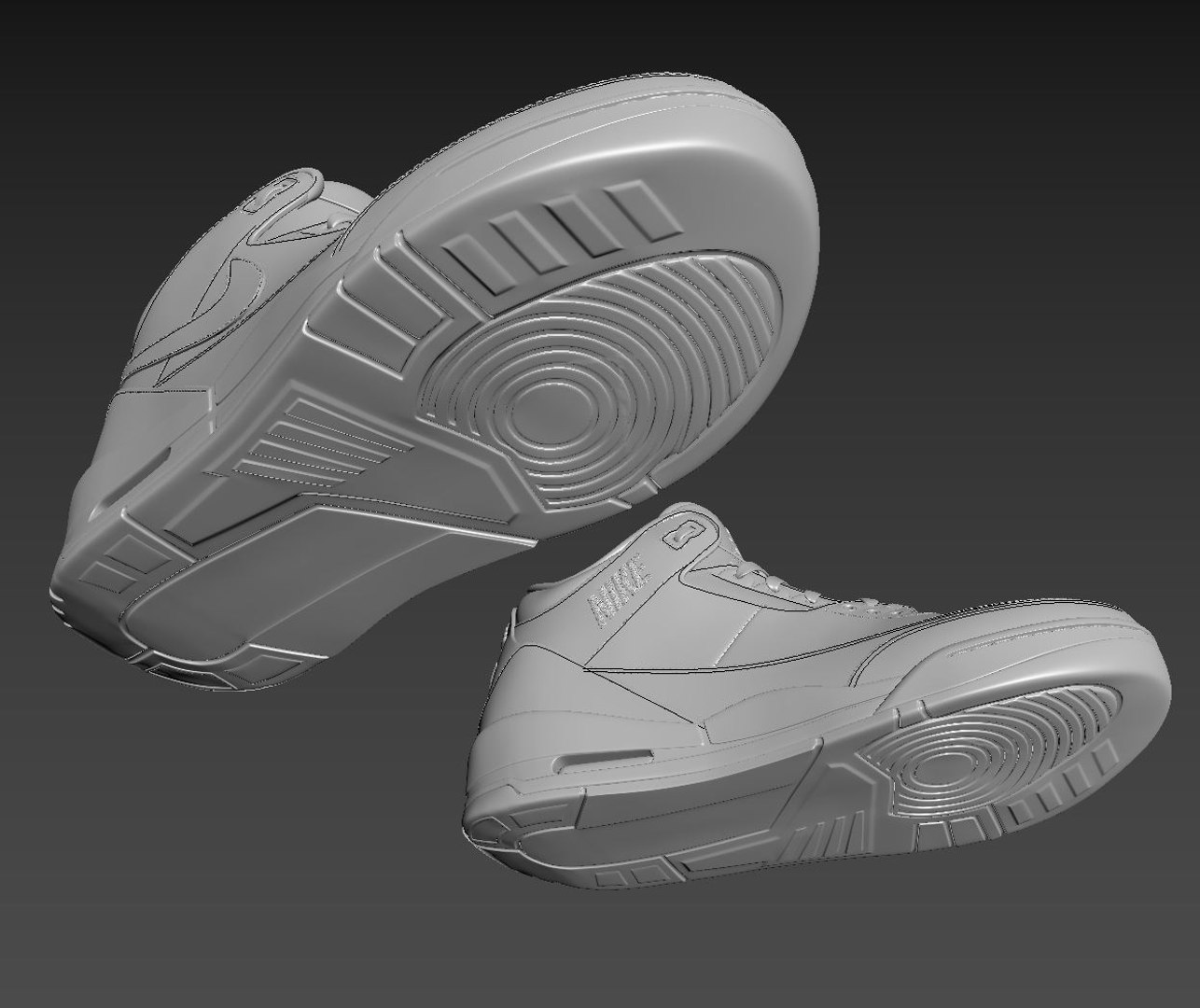 Nike Air Jordan 3 Sneaker 3D Model - TurboSquid 1729748