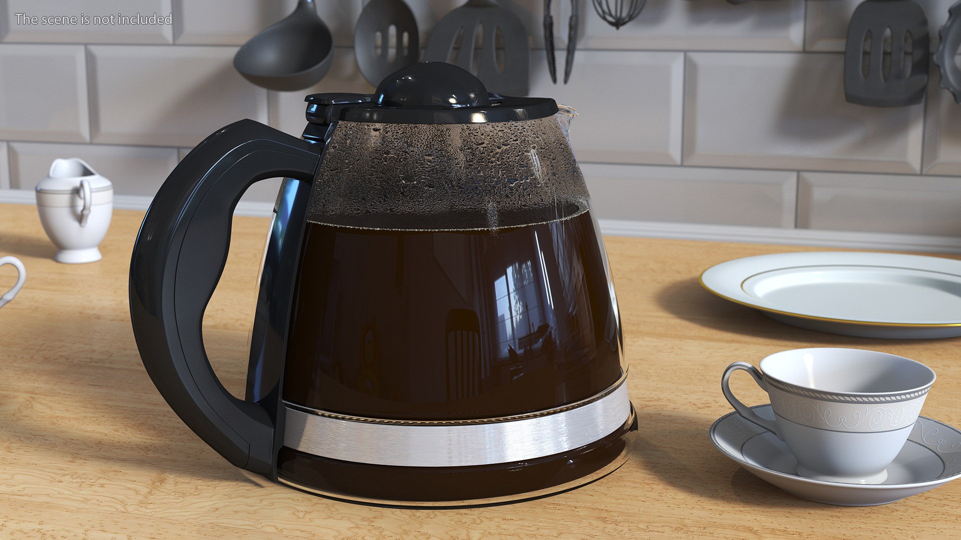 3D Glass Coffee Pot - TurboSquid 2214312