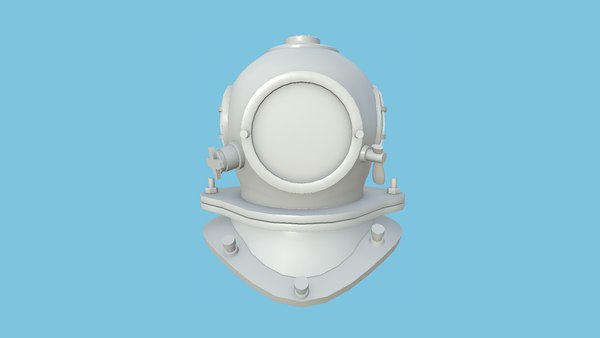 08 Diving Helmet Collection - Character Design Fashion 3D - TurboSquid ...