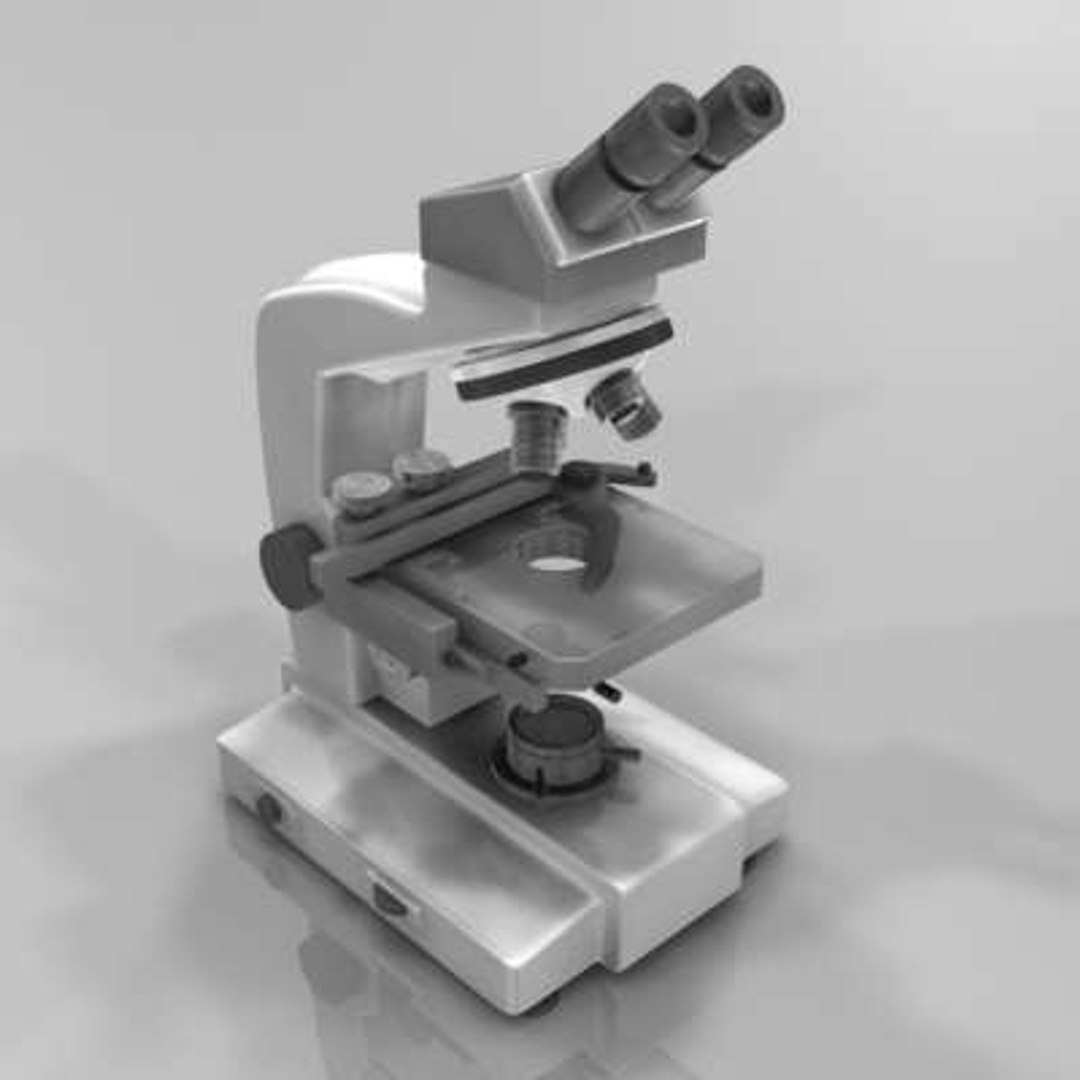 microscope scope micro 3d model