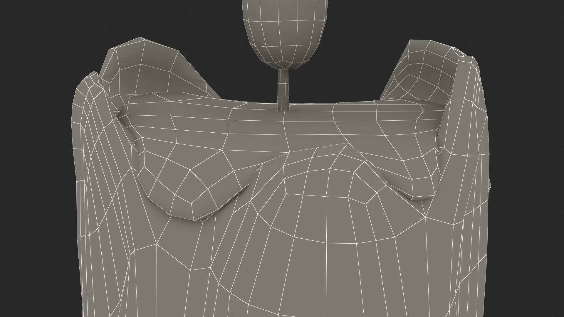 3D Half Melted Candle White - TurboSquid 2094892