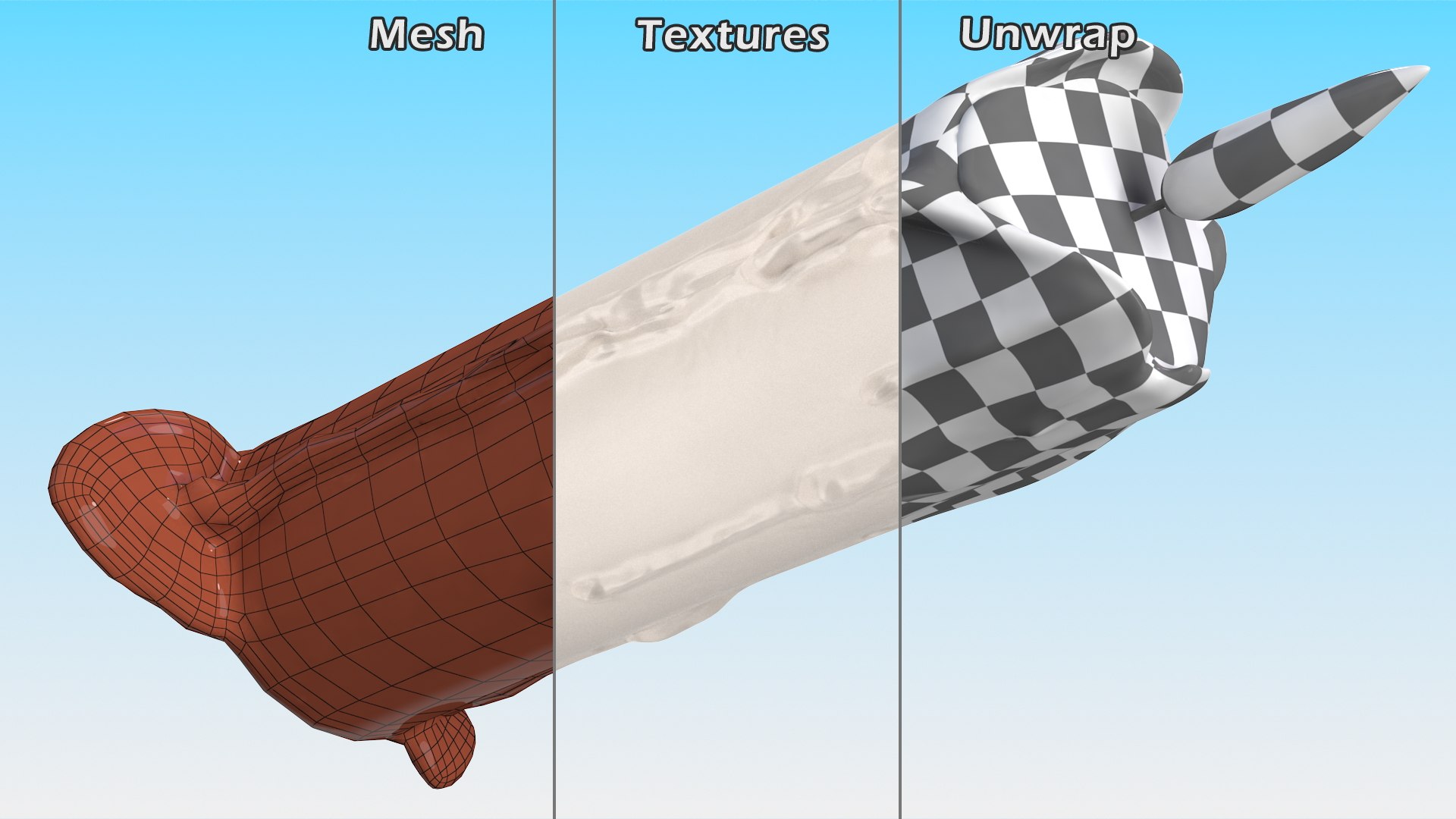 3D Half Melted Candle White - TurboSquid 2094892