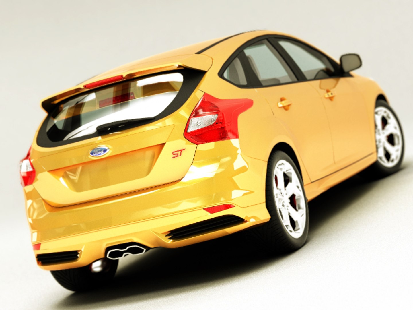 Focus St 2012 3d Model