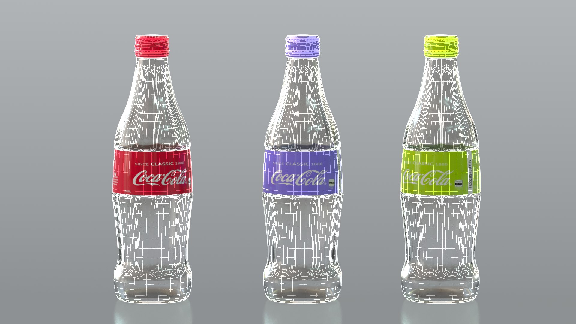 Coke Bottle 3D Model - TurboSquid 1312211