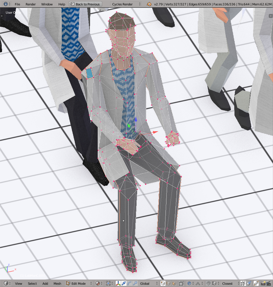 Men people pack 3D model - TurboSquid 1394063