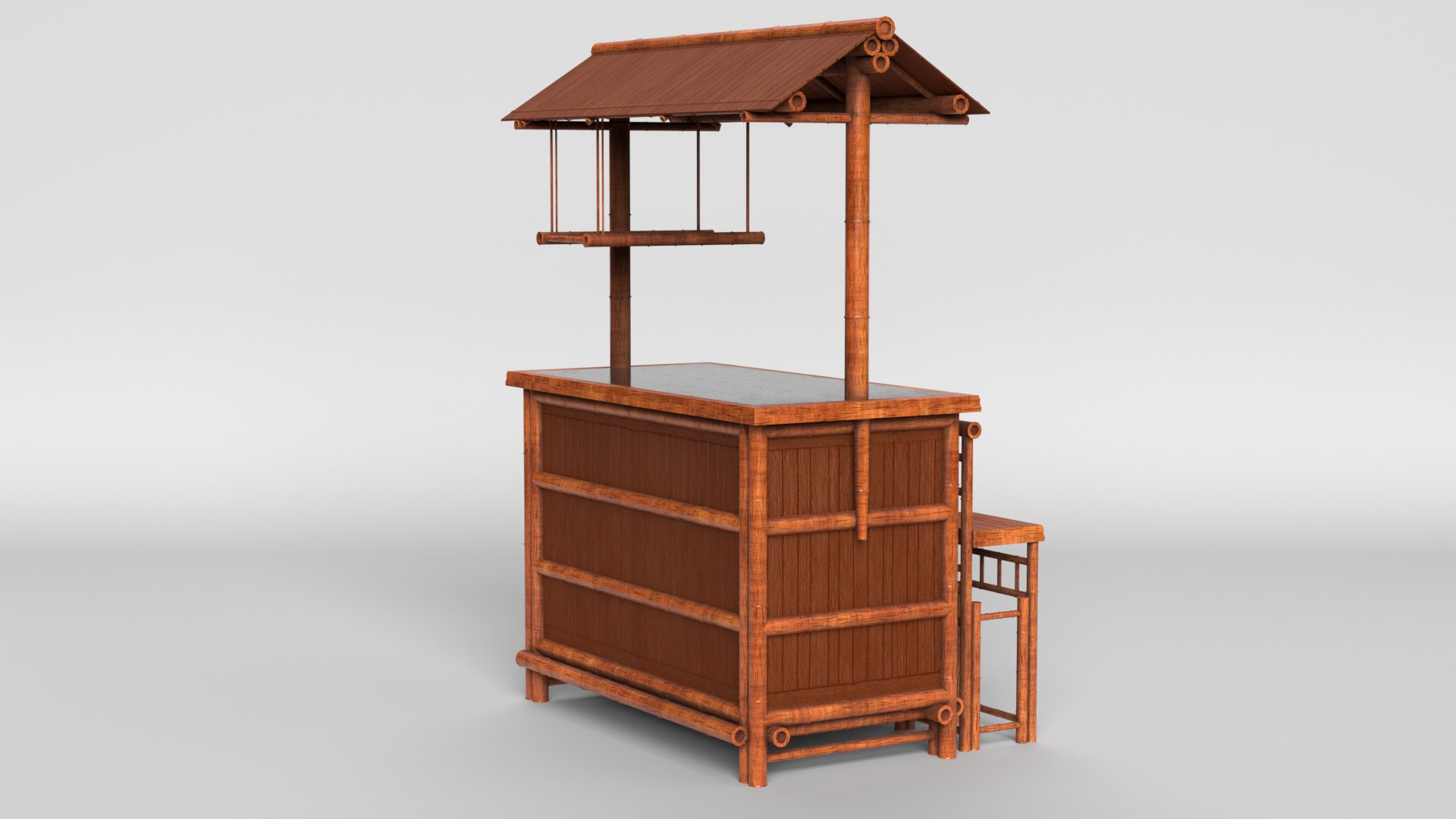 Tiki Bar Model - TurboSquid 1852064