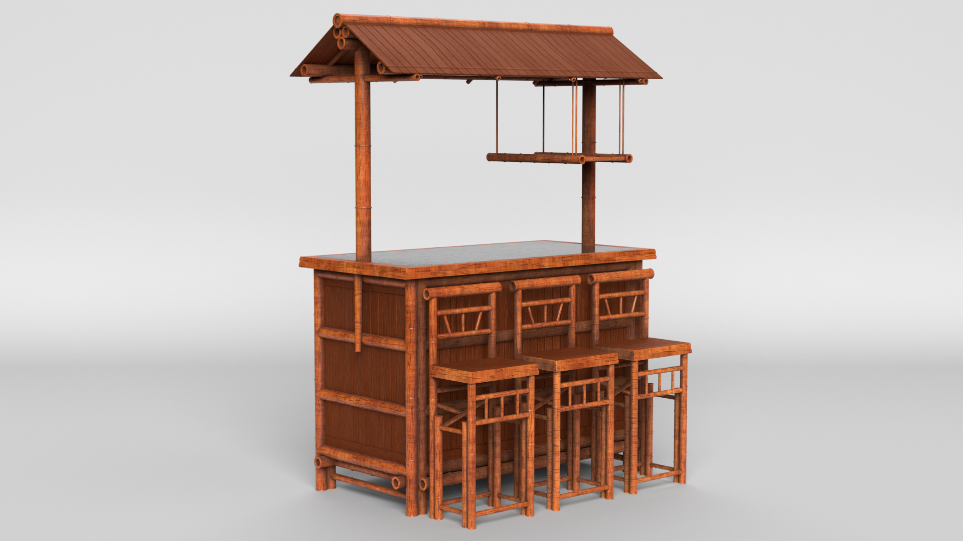 Tiki Bar Model - TurboSquid 1852064