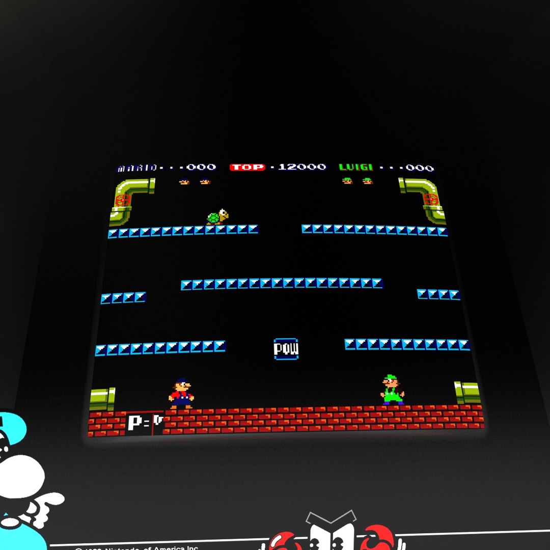 Mario Bros Arcade Model