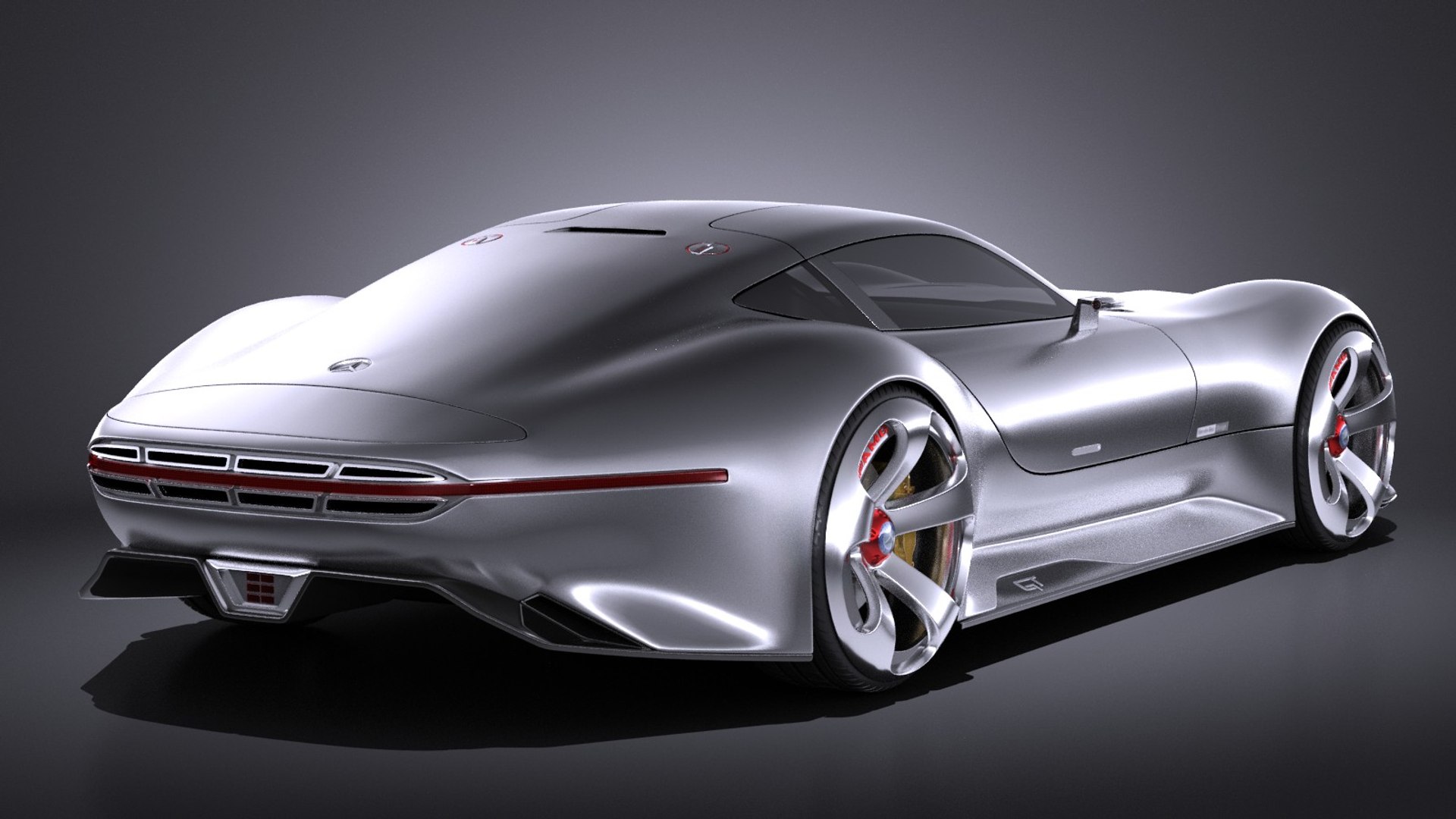 Mercedes Vision Gran 3d Model