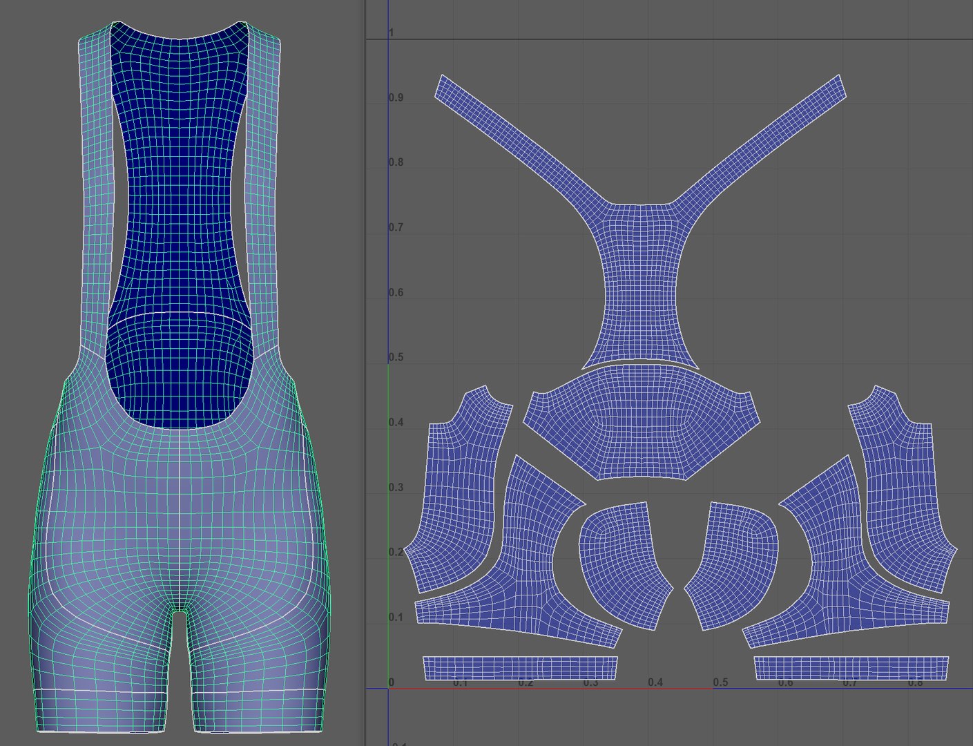 Bib Short Woman 3D - TurboSquid 2076084