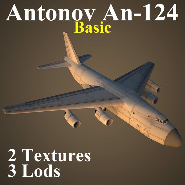 An-124 3D Models for Download | TurboSquid