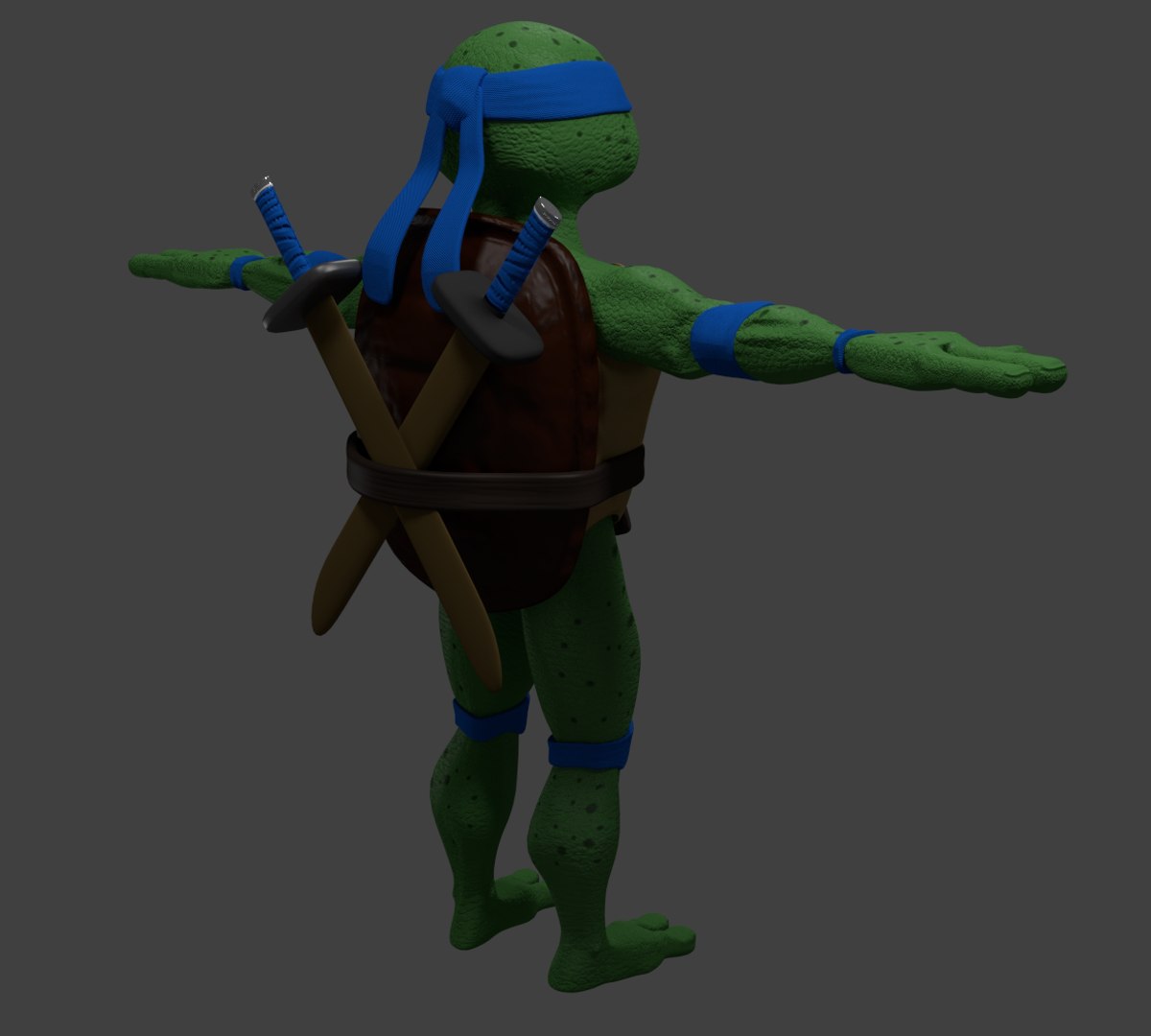 3d Model Teenage Mutant Ninja Turtles