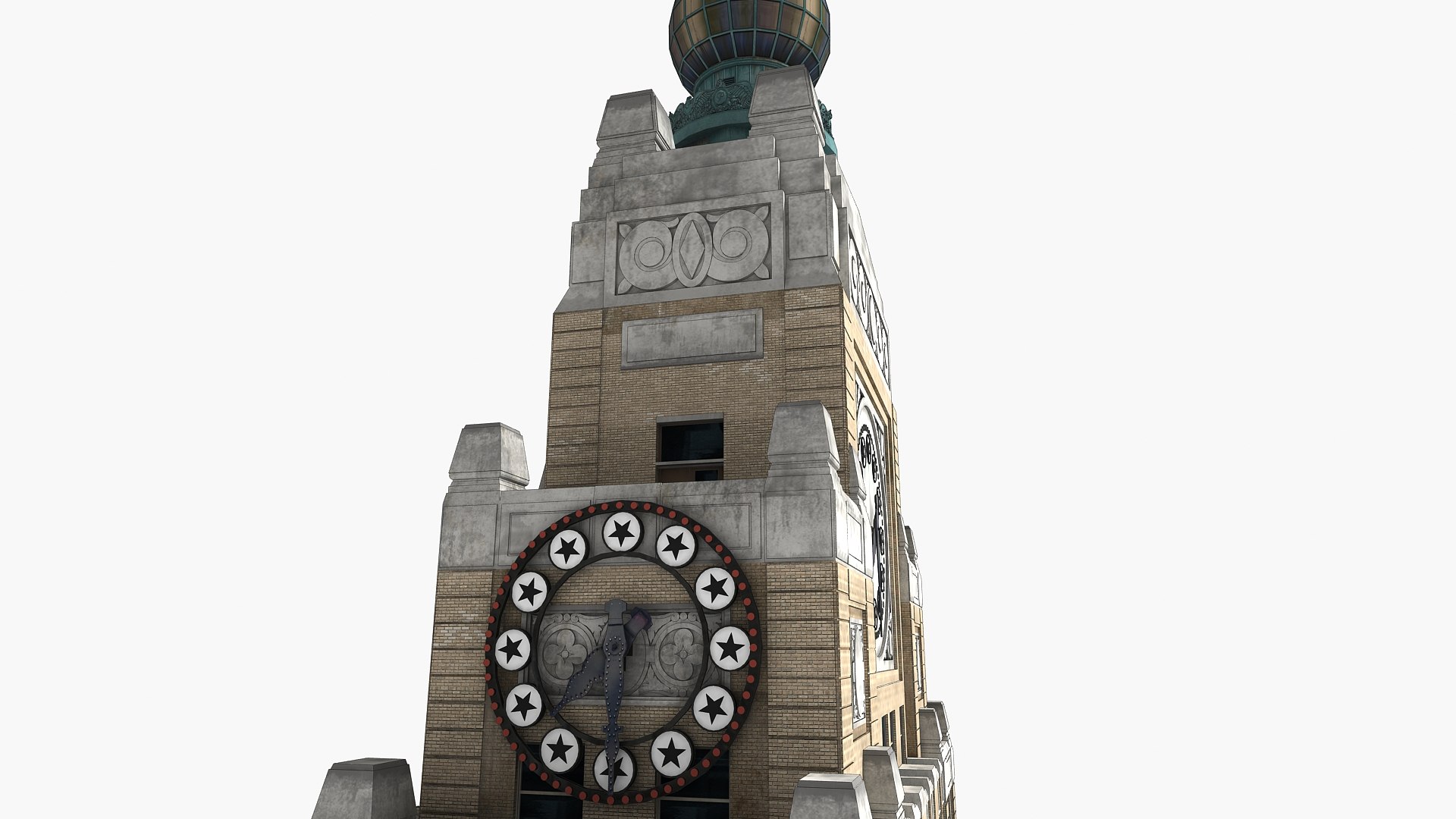 1501 Paramount Building Textured 3D Model - TurboSquid 2156596