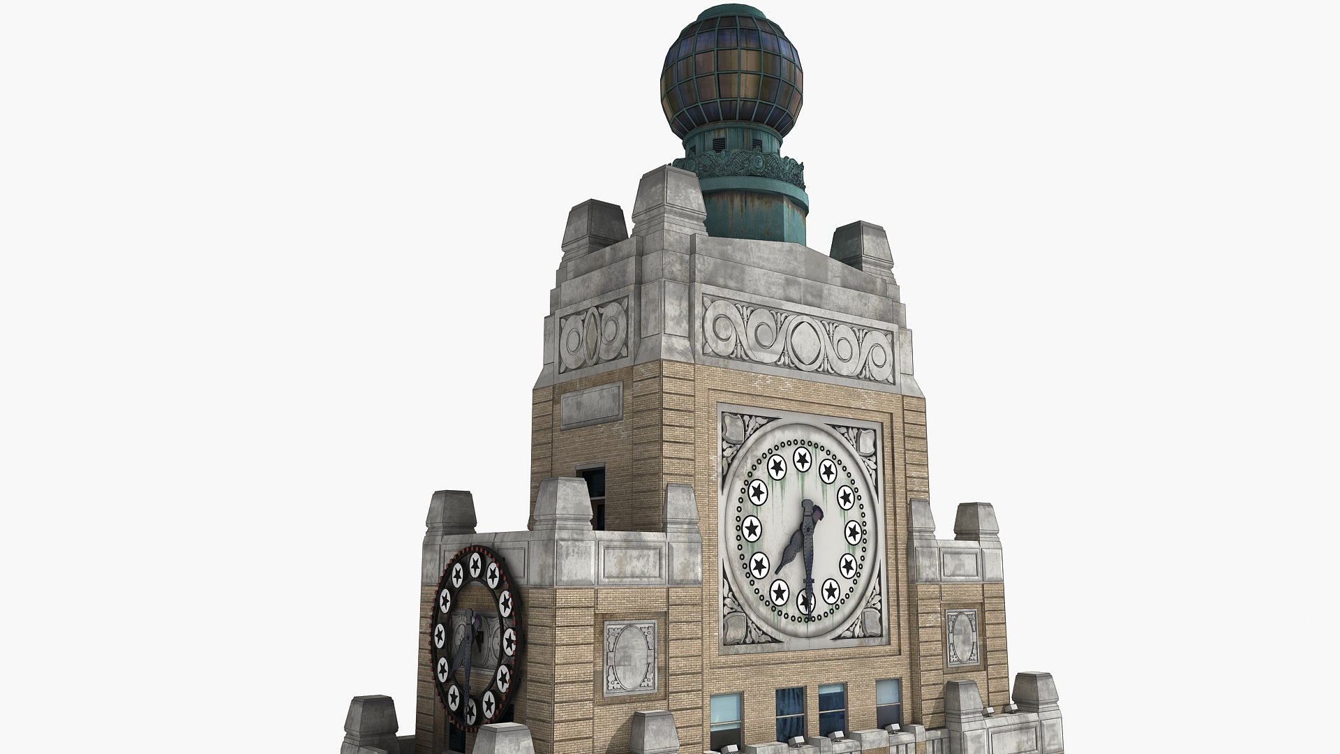 1501 Paramount Building Textured 3D Model - TurboSquid 2156596