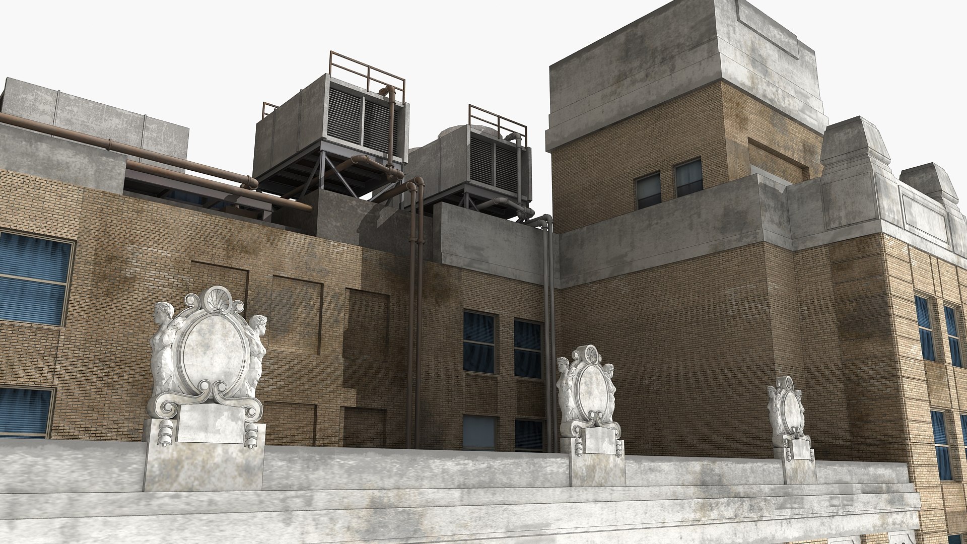 1501 Paramount Building Textured 3D Model - TurboSquid 2156596