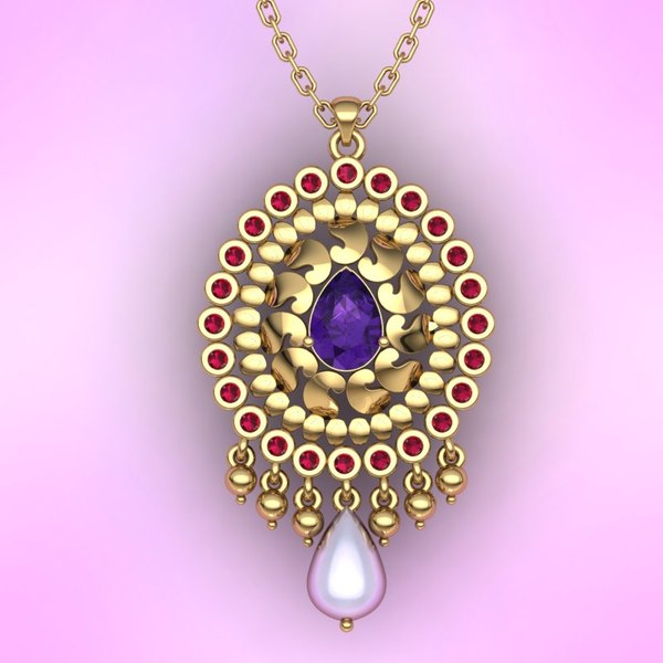 pendant 3d model
