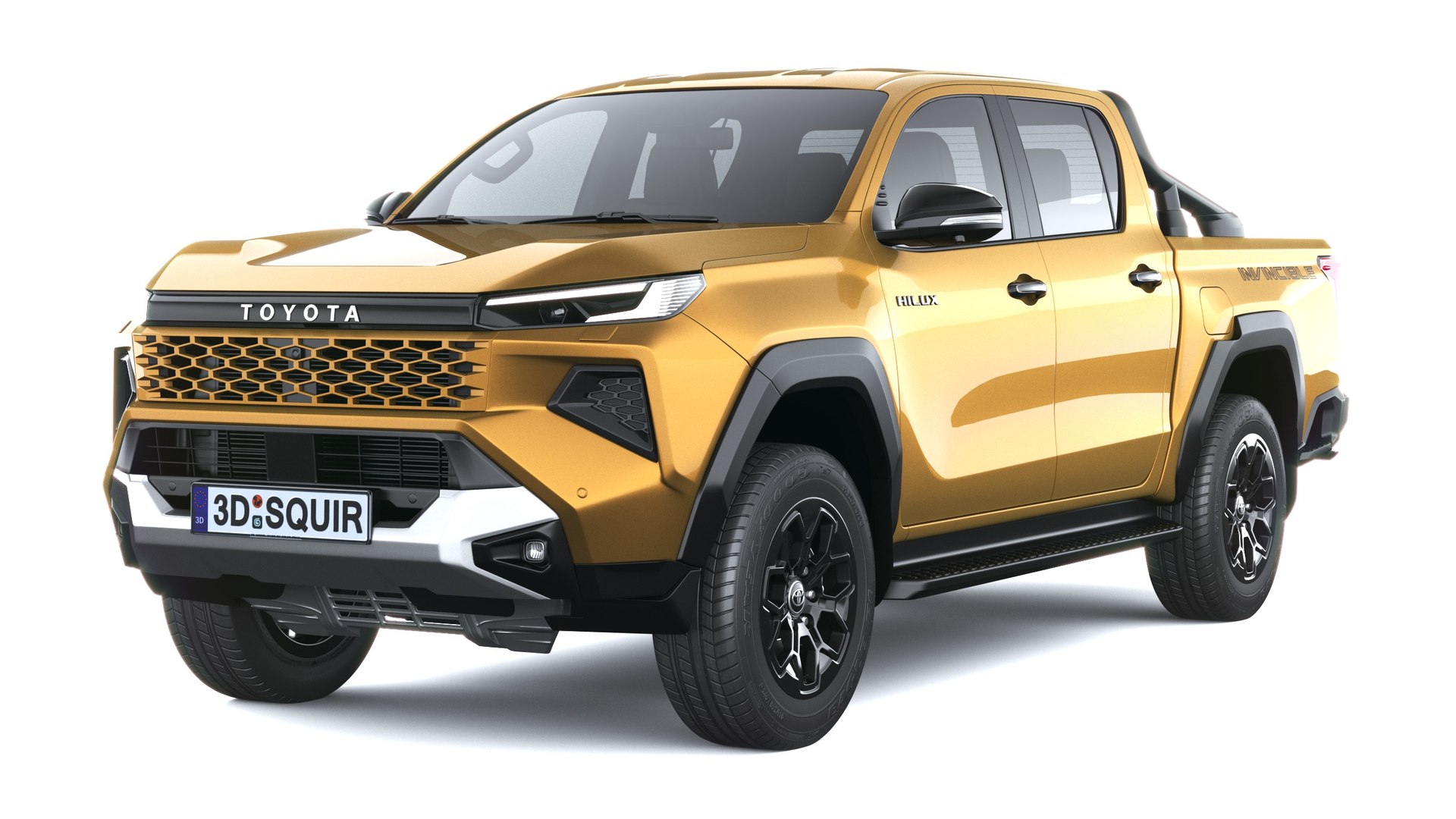 3D Toyota HiLux 2026 Model - TurboSquid 2511154