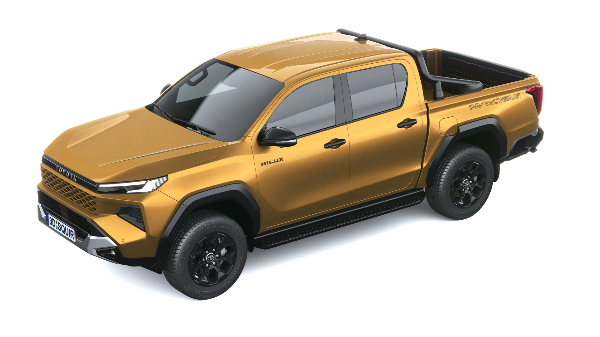 3D Toyota HiLux 2026 Model - TurboSquid 2511154