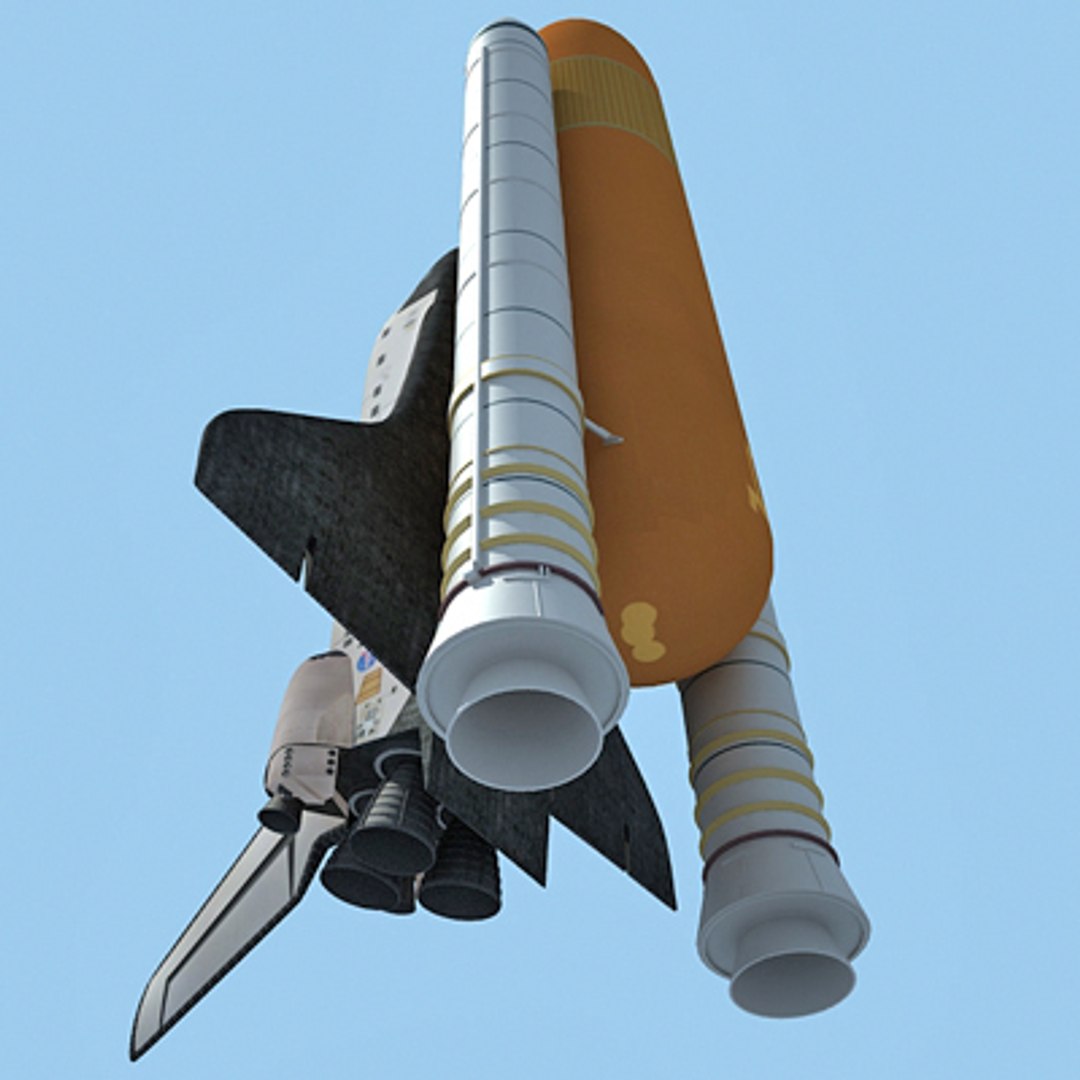 3d Model Nasa Space Shuttle Atlantis