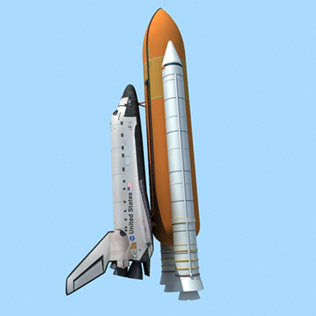 3d Model Nasa Space Shuttle Atlantis