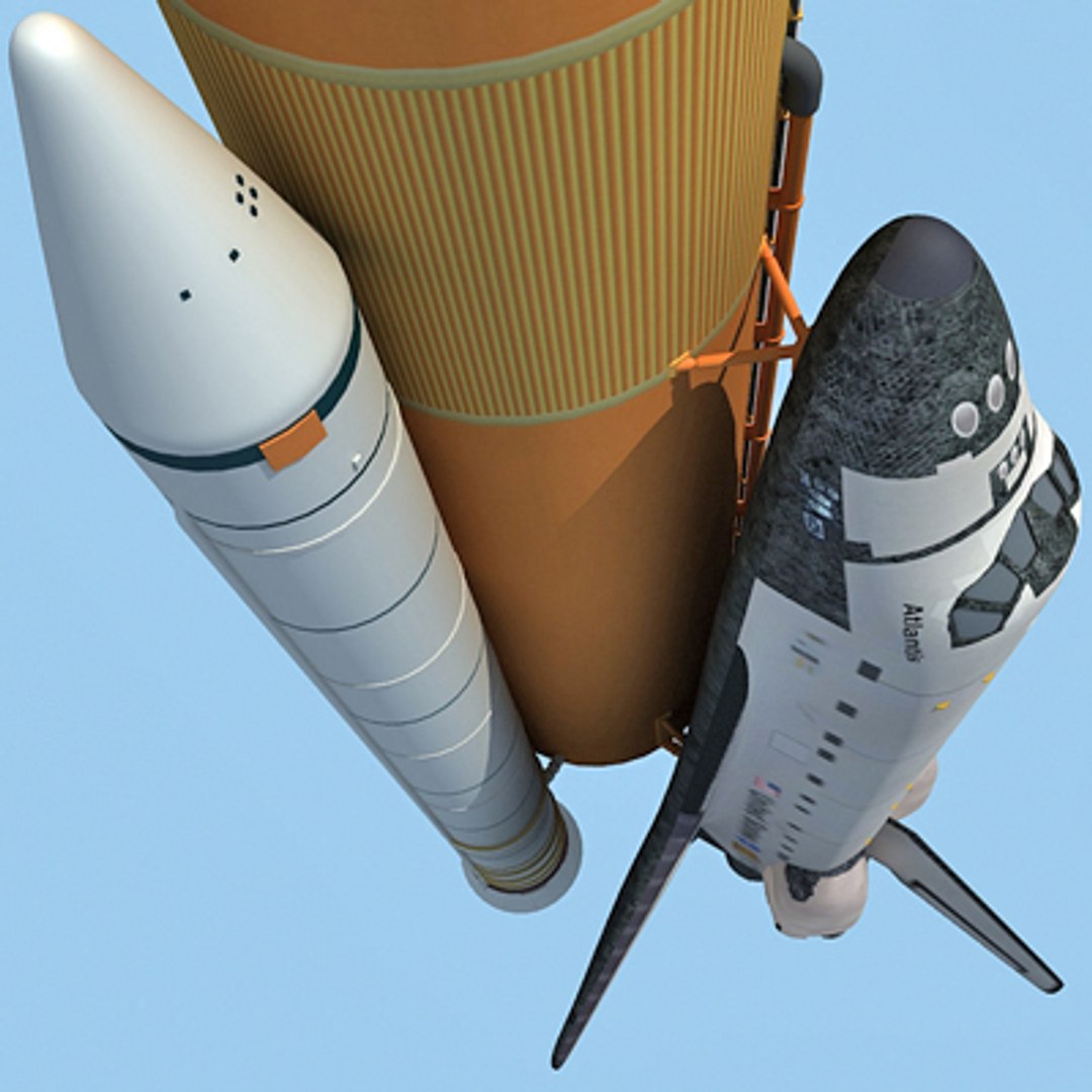 3d Model Nasa Space Shuttle Atlantis