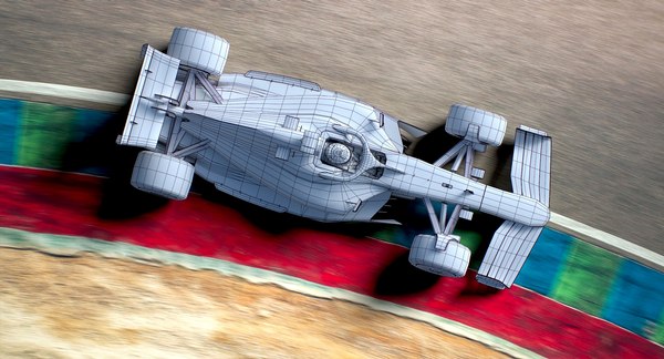 modelo 3d Audi Formula 1 Race Car Livery Concept para la temporada 2026 ...