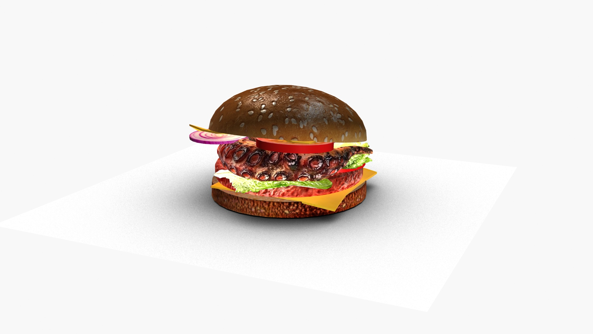 Special Hamburger 3D Model - TurboSquid 2072675
