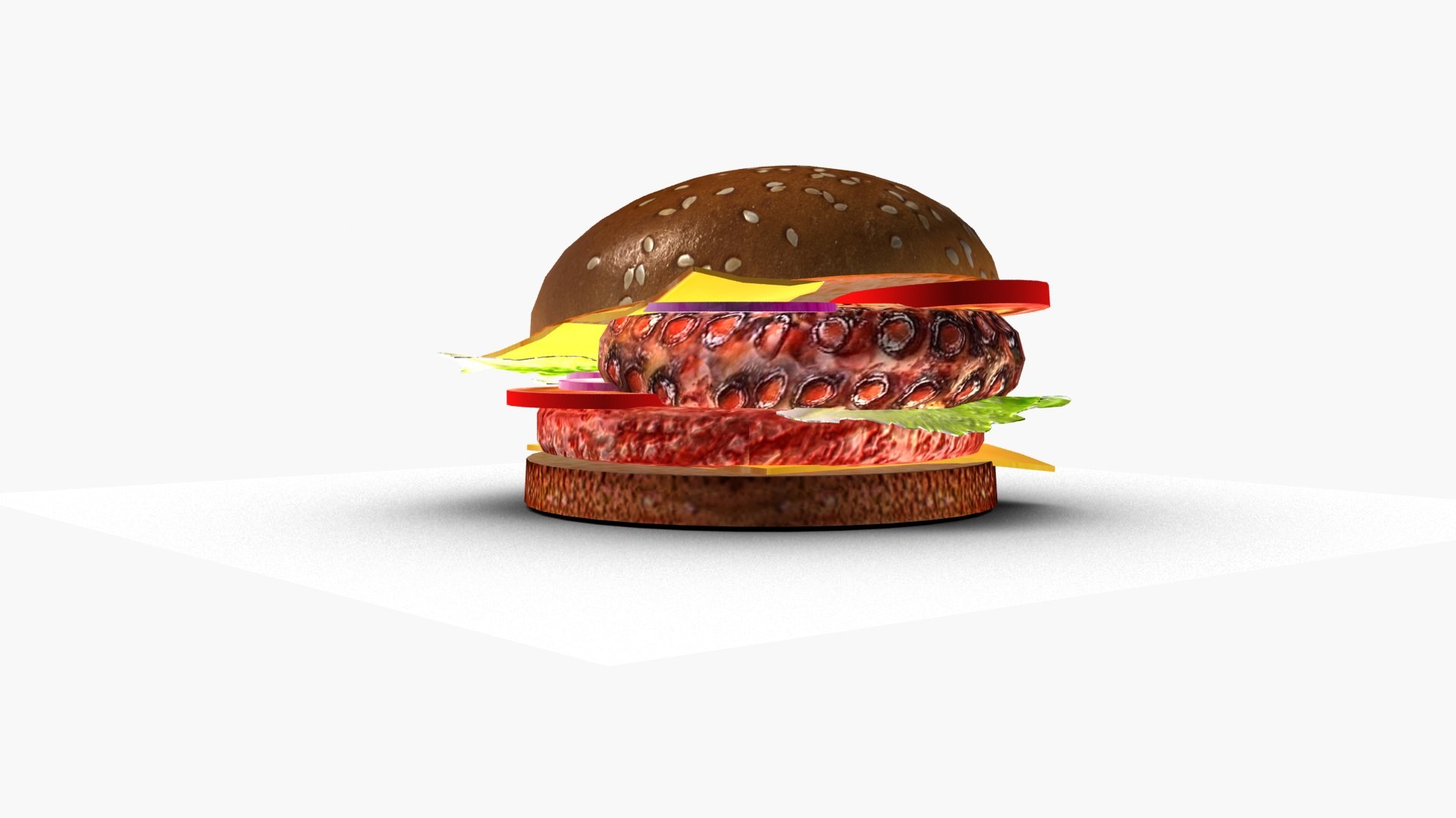 Special Hamburger 3D Model - TurboSquid 2072675