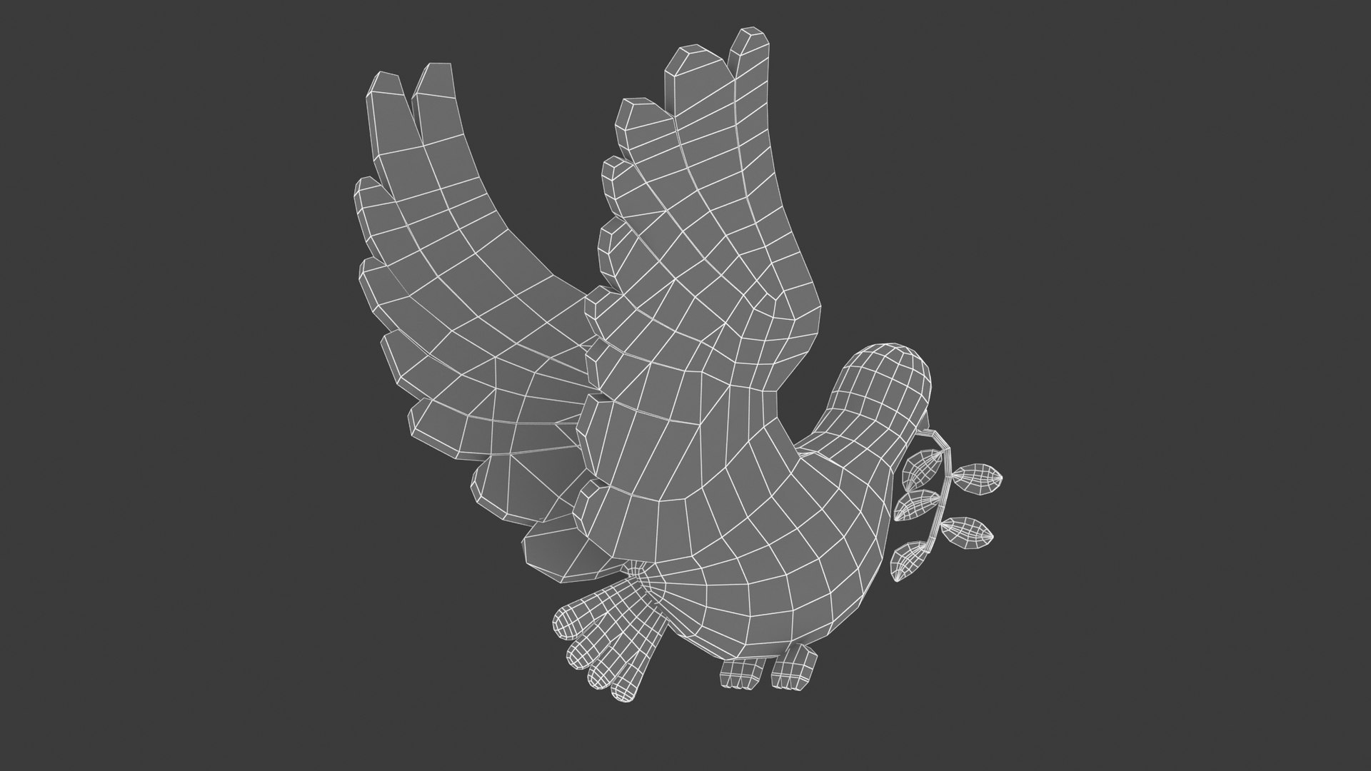 Whatsapp Dove Of Peace Model - TurboSquid 2144845