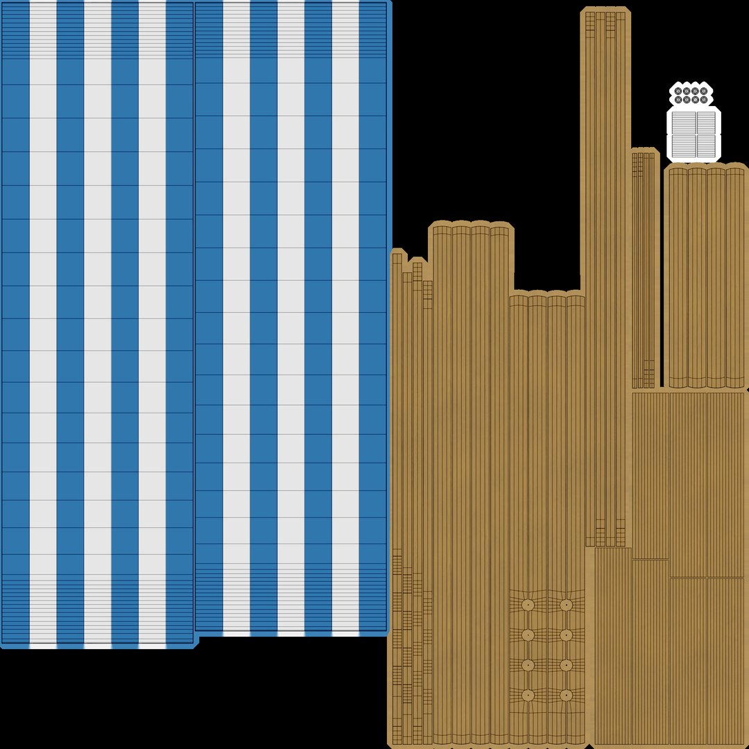 3D Sling Chair - TurboSquid 1416146