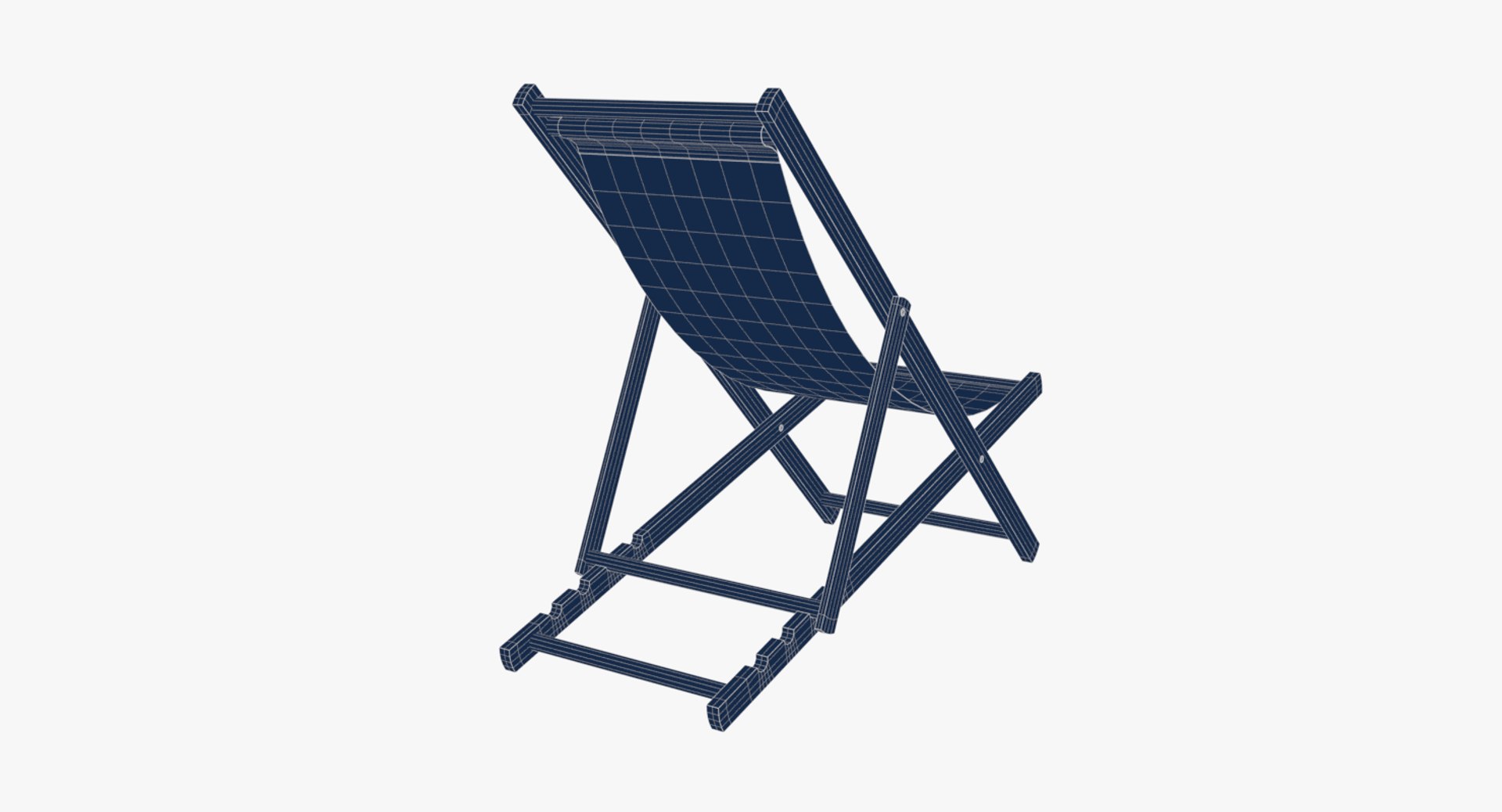 3D Sling Chair - TurboSquid 1416146