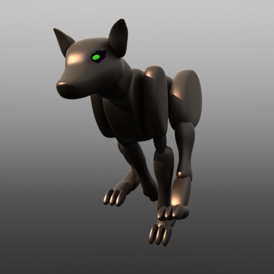 3ds Max Robot Dog