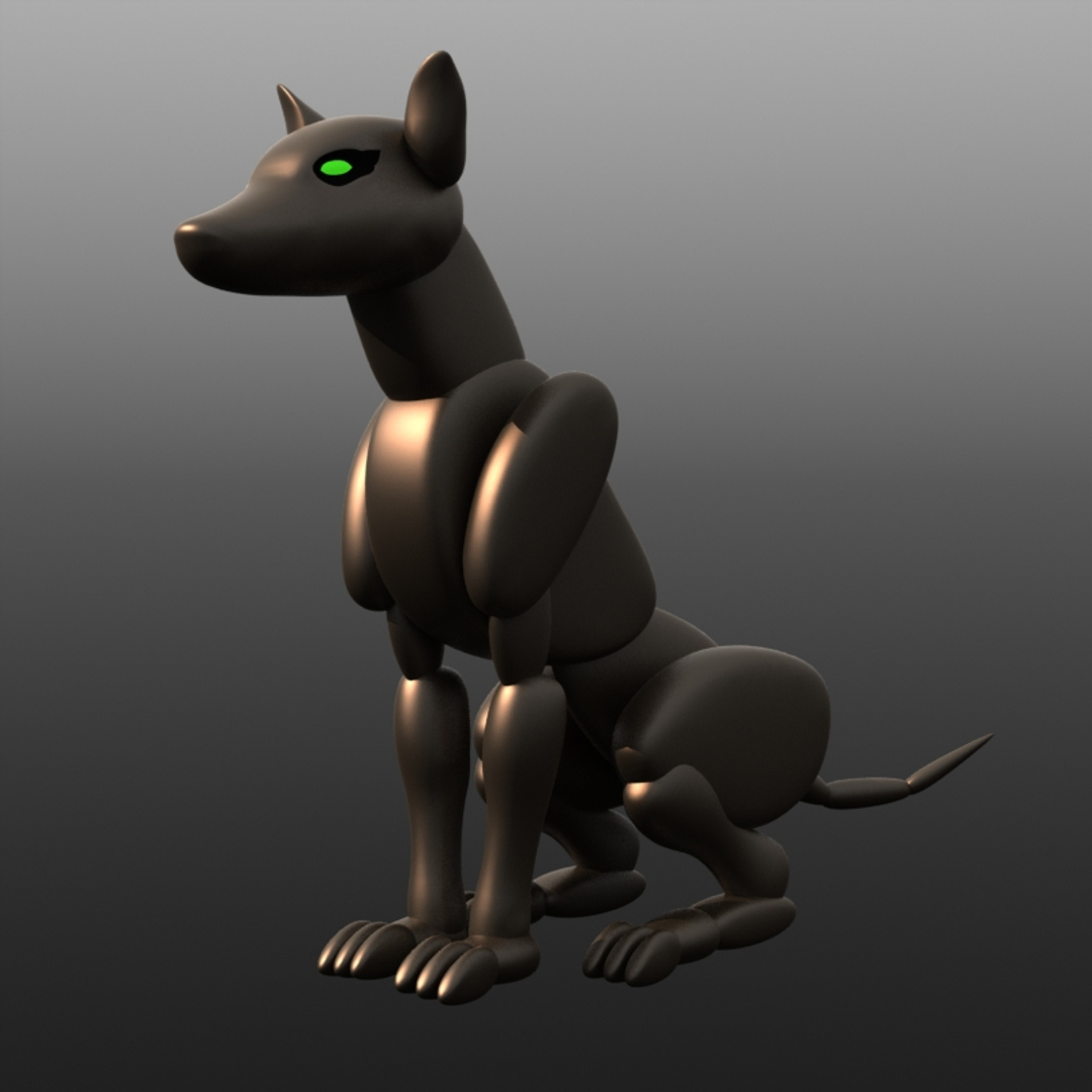 3ds Max Robot Dog