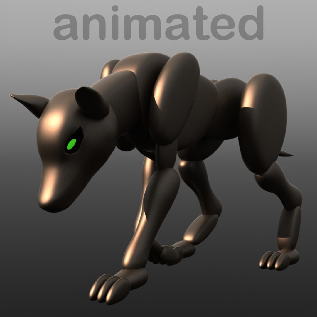 3ds Max Robot Dog